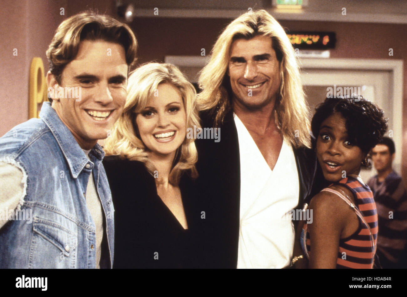 THE CREW, (from left): Charles Esten, Kristin Bauer (aka Kristin Bauer ...