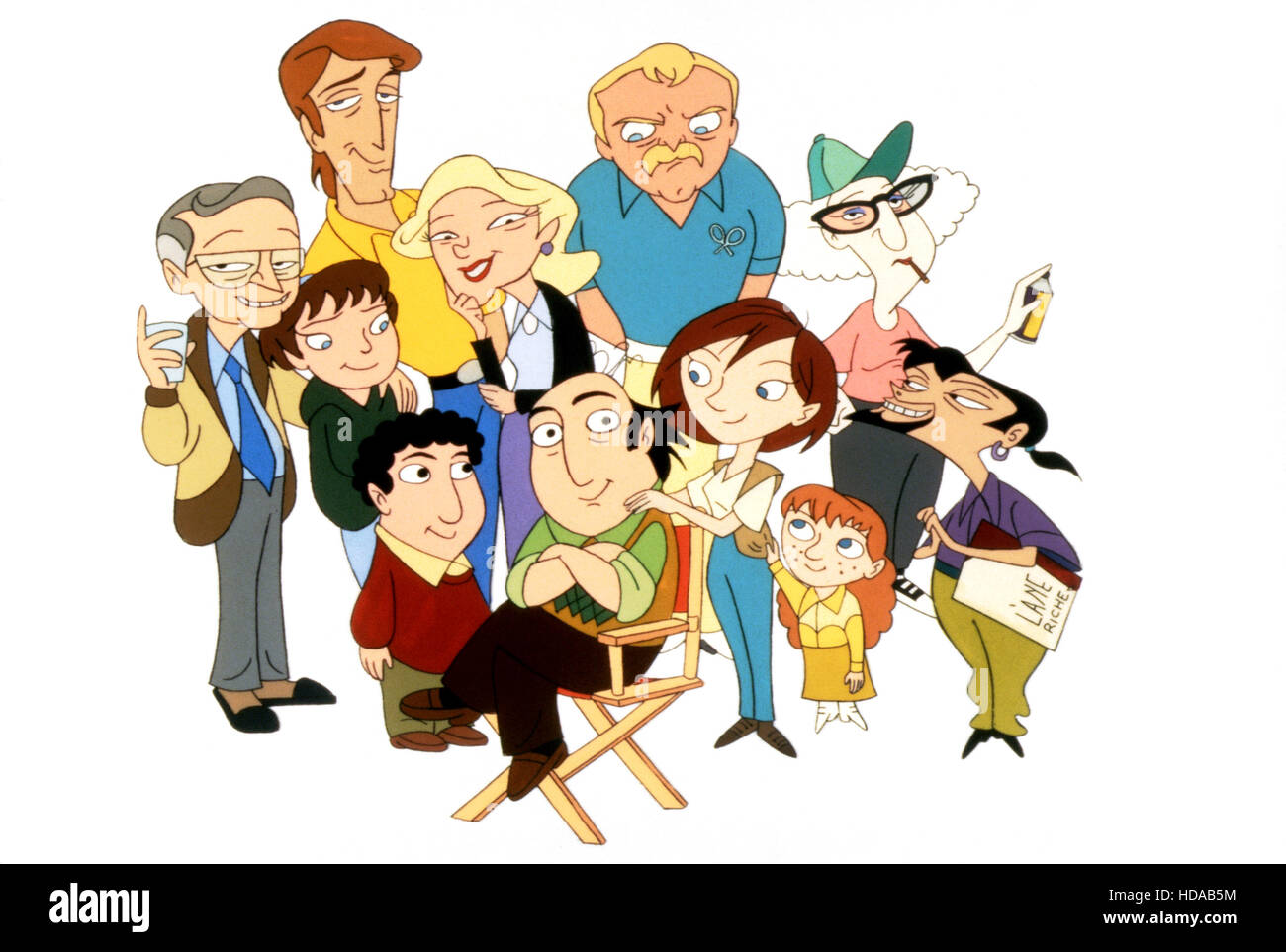 THE CRITIC, front from left: Marty Sherman, Jay sherman, Alice Tompkins ...