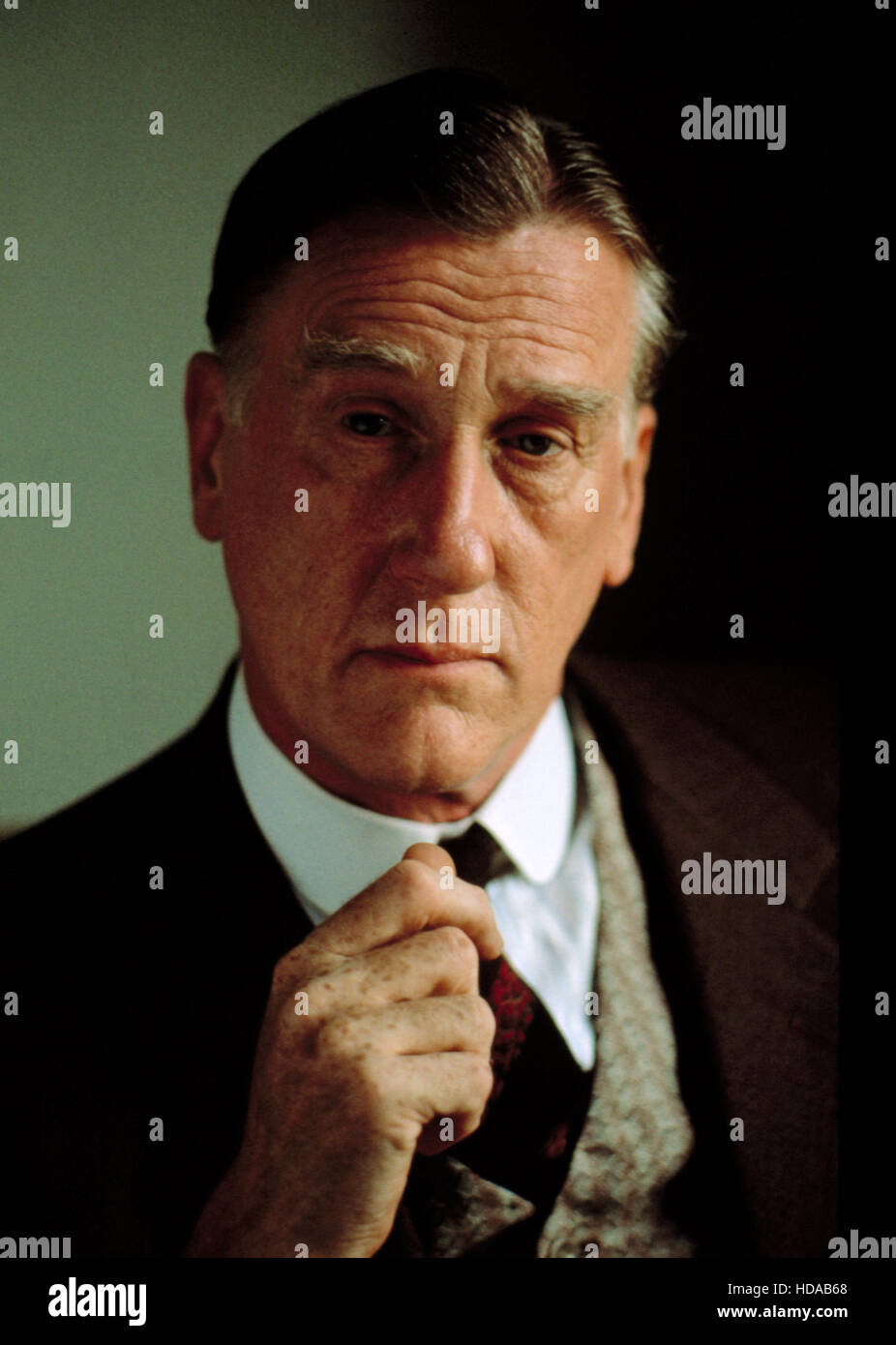 CROSS OF FIRE, Donald Moffat, 1989. (c) NBC/ Courtesy: Everett ...