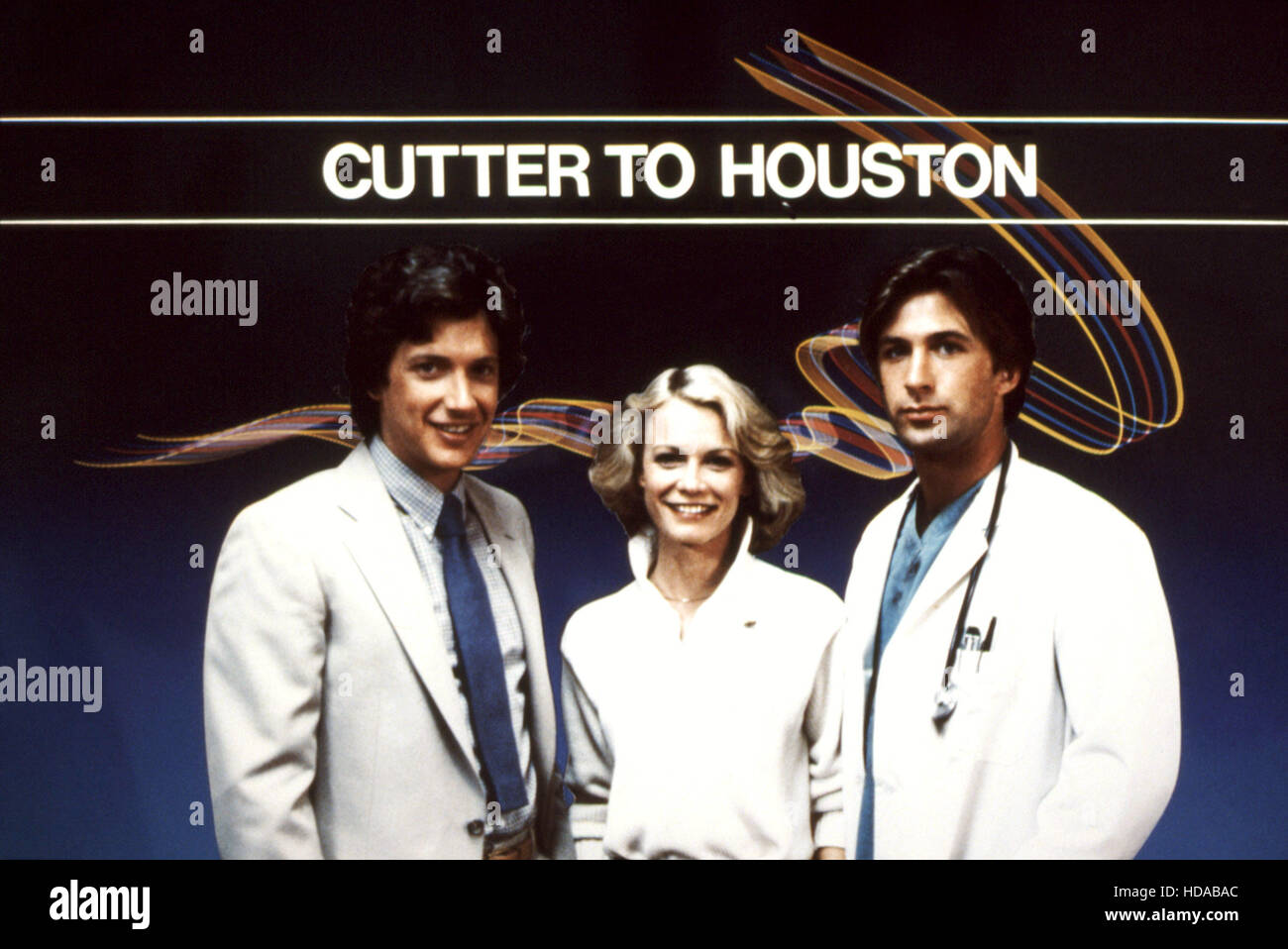 CUTTER TO HOUSTON, Jim Metzler, Shelley Hack, Alec Baldwin, 1983. © CBS ...