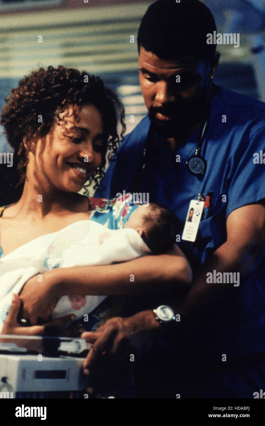E.R., Lisa Nicole Carson, Eriq LaSalle, 1994-, © NBC / Courtesy ...