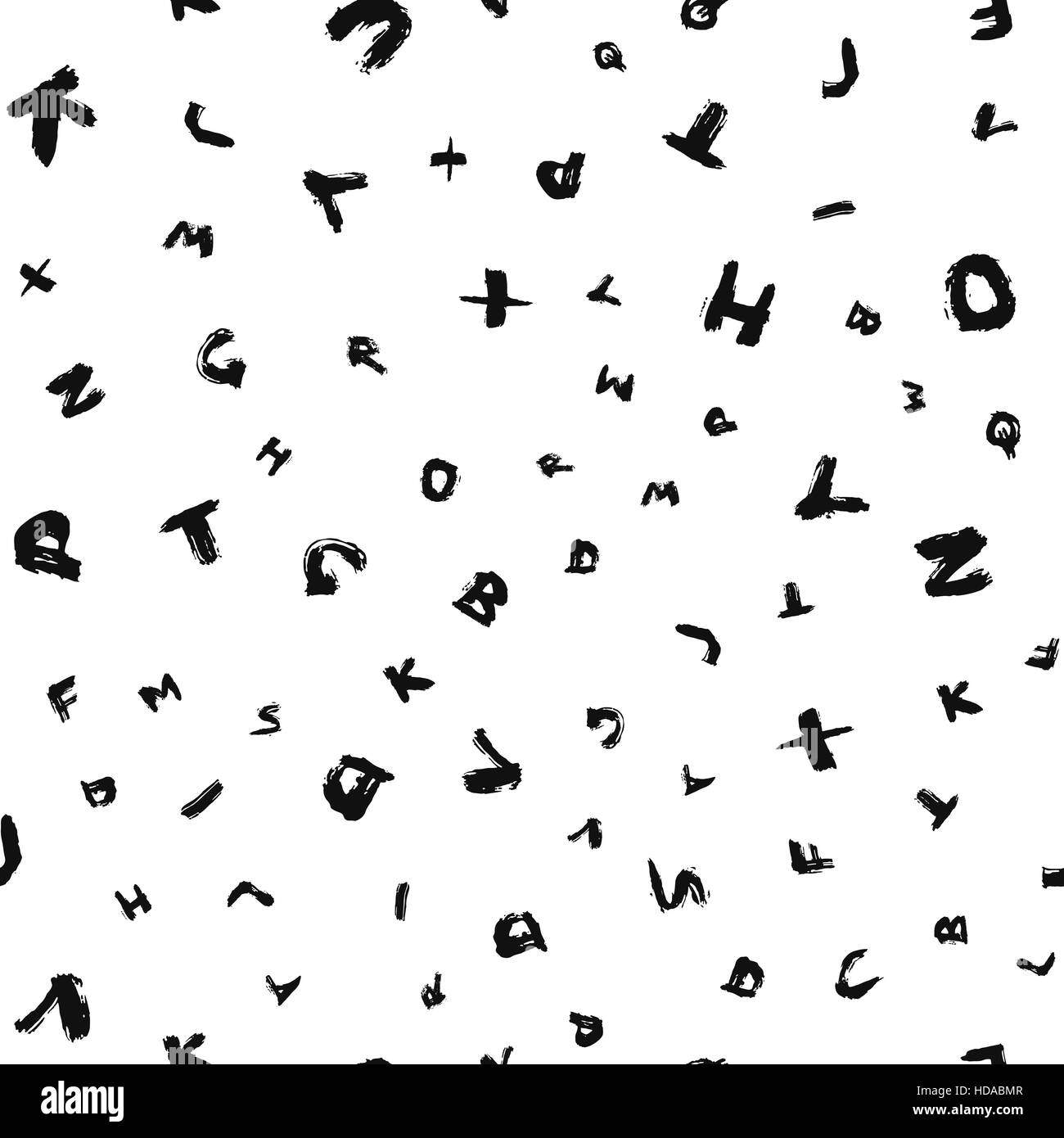 ABC Pattern Painted Stock Vector Image & Art - Alamy