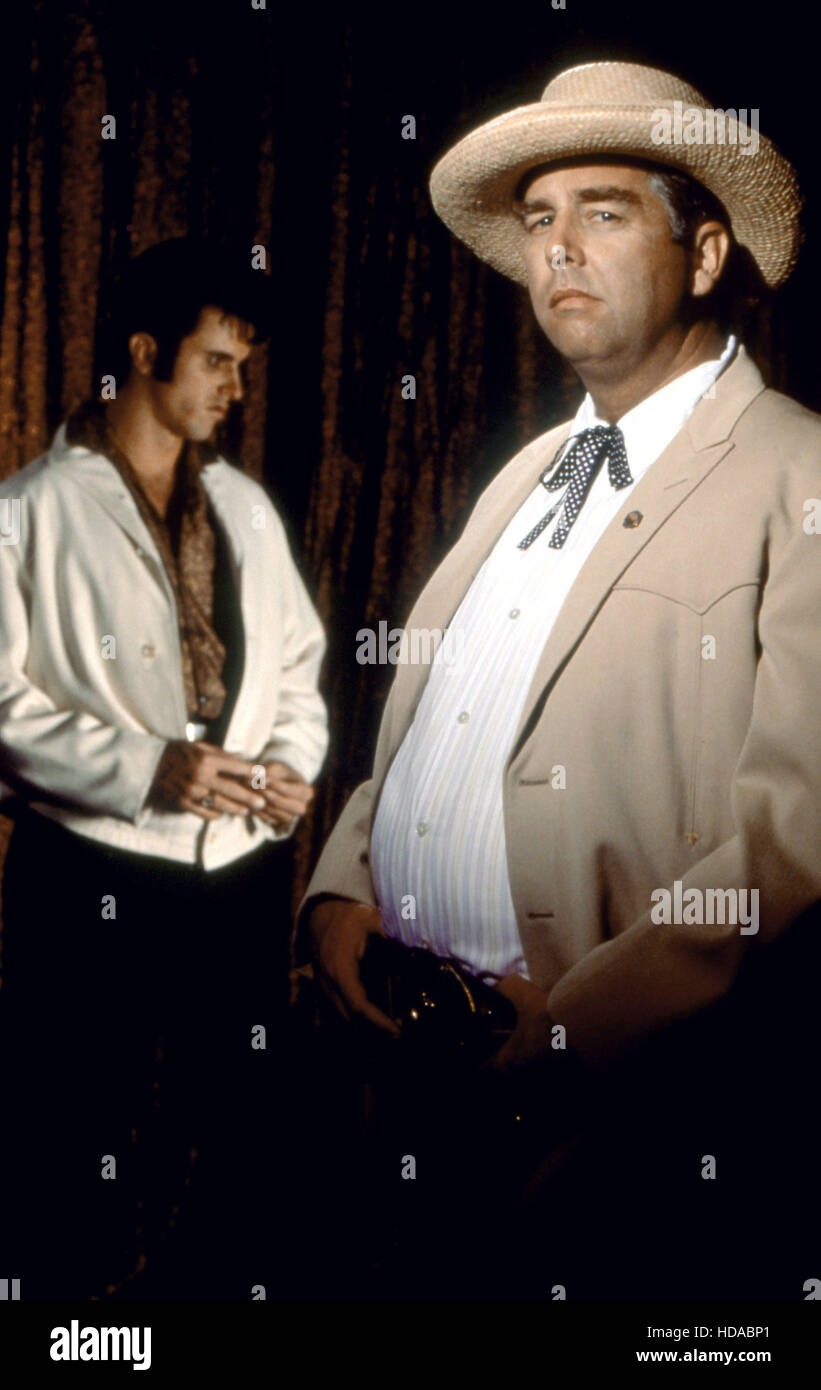 ELVIS AND THE COLONEL: THE UNTOLD STORY, (from left): Rob Youngblood ...