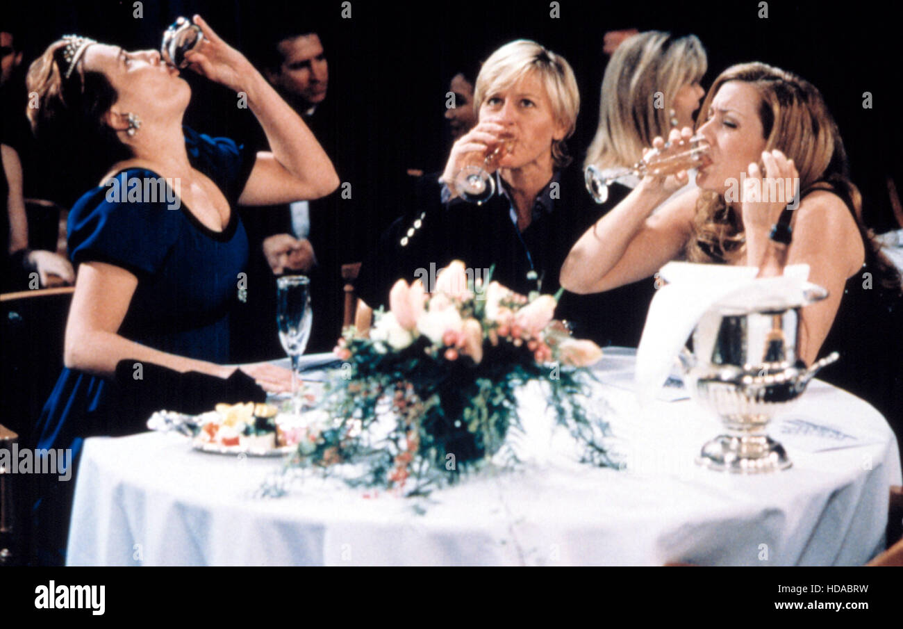 ELLEN, Joely Fisher, Ellen DeGeneres, Clea Lewis, 1994-98, (c ...