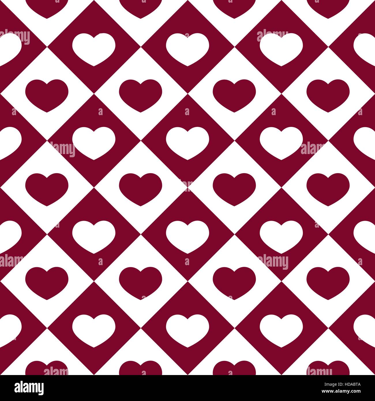 Graphic Hearts Pattern Stock Vector Image & Art - Alamy