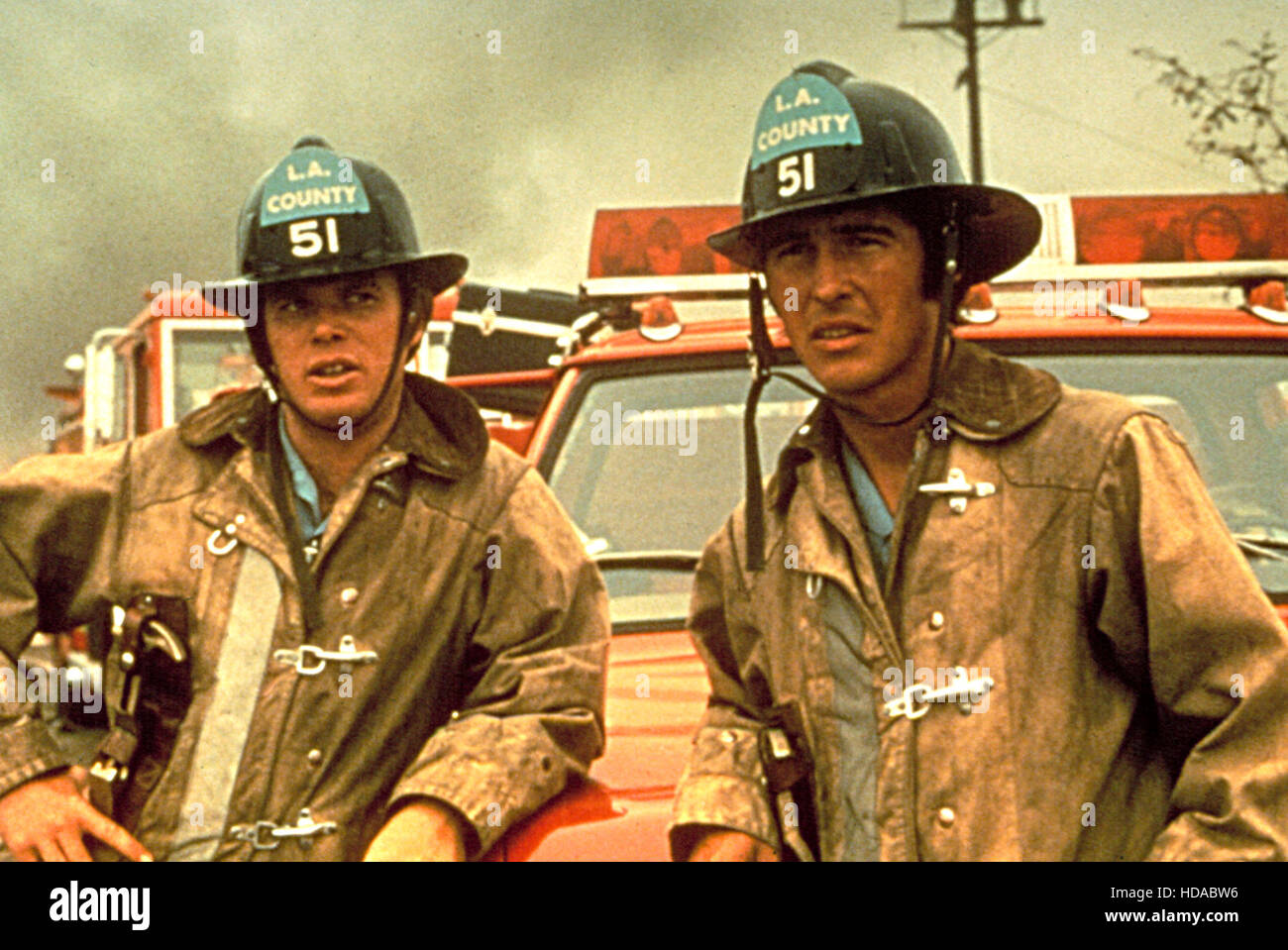 EMERGENCY!, Kevin Tighe, Randolph Mantooth, 1972-1977 Stock Photo - Alamy