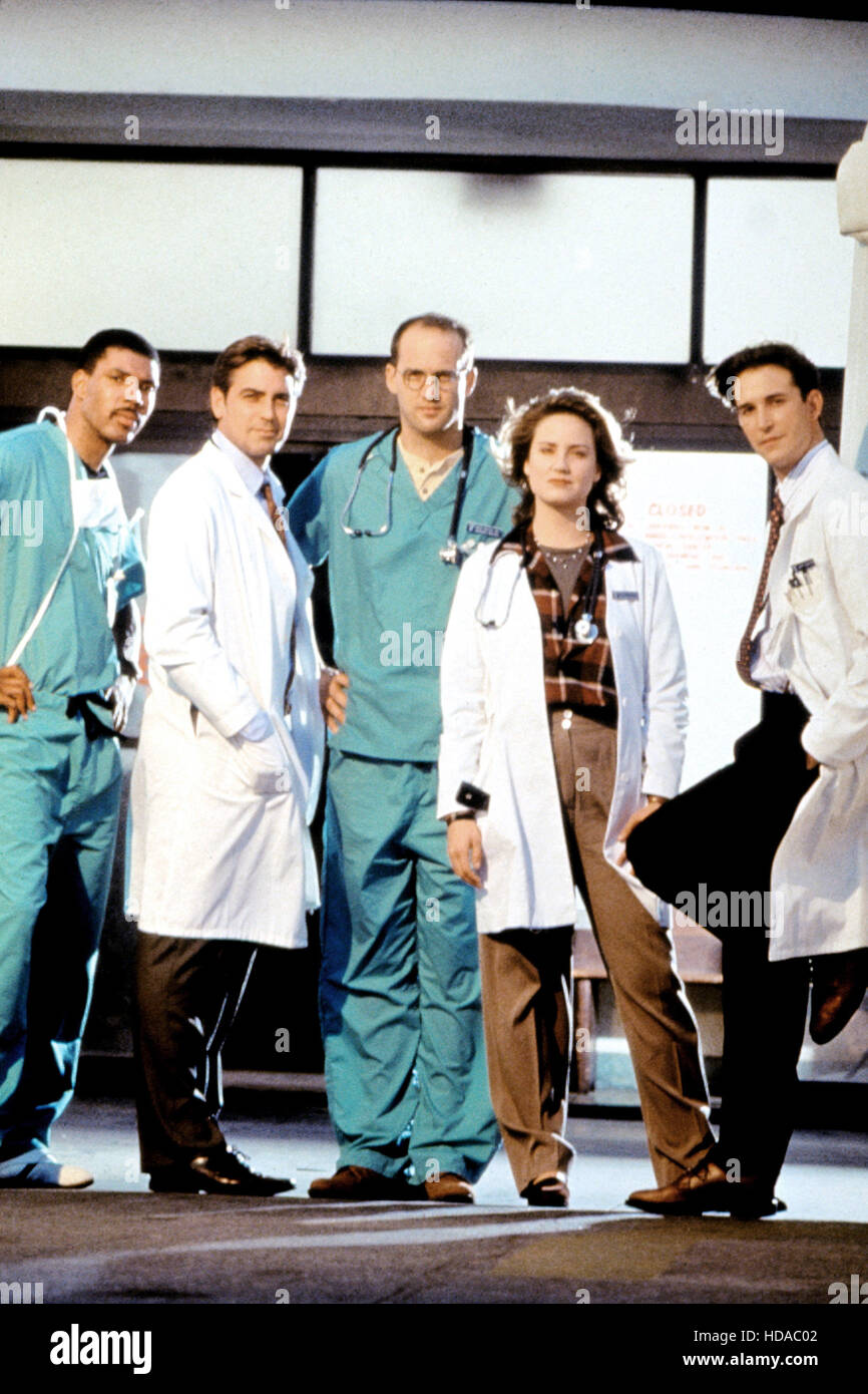 E.R., Eriq La Salle, George Clooney, Anthony Edwards, Sherry ...