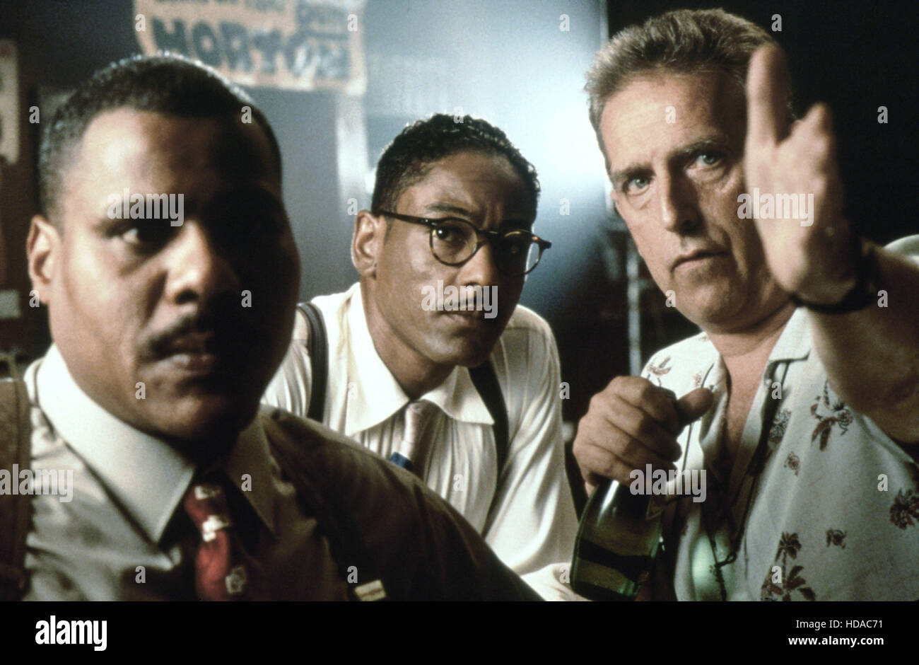 FALLEN ANGELS, from left: Bill Nunn, Giancarlo Esposito, director Jim ...