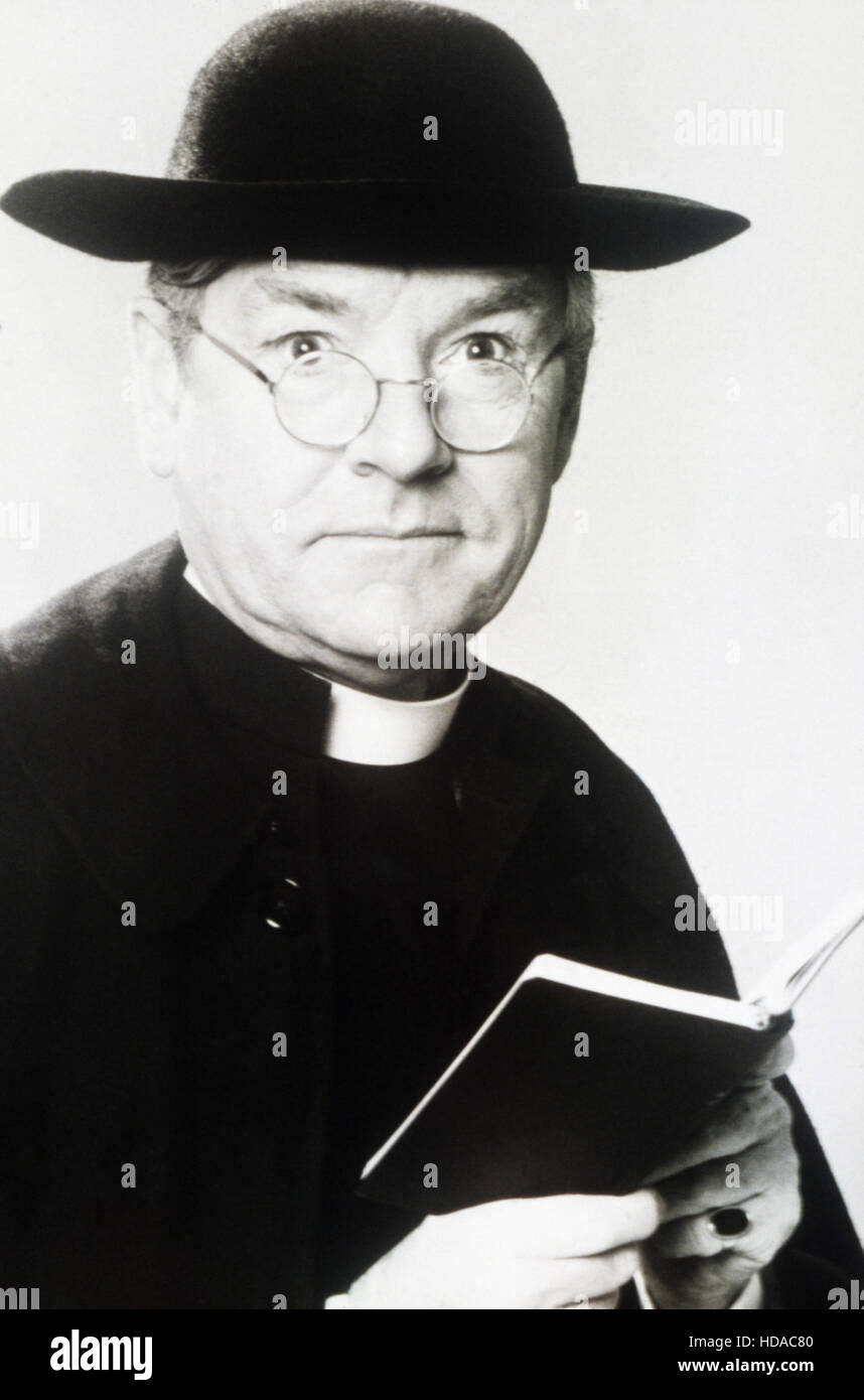 FATHER BROWN, Kenneth More, 1974 Stock Photo - Alamy