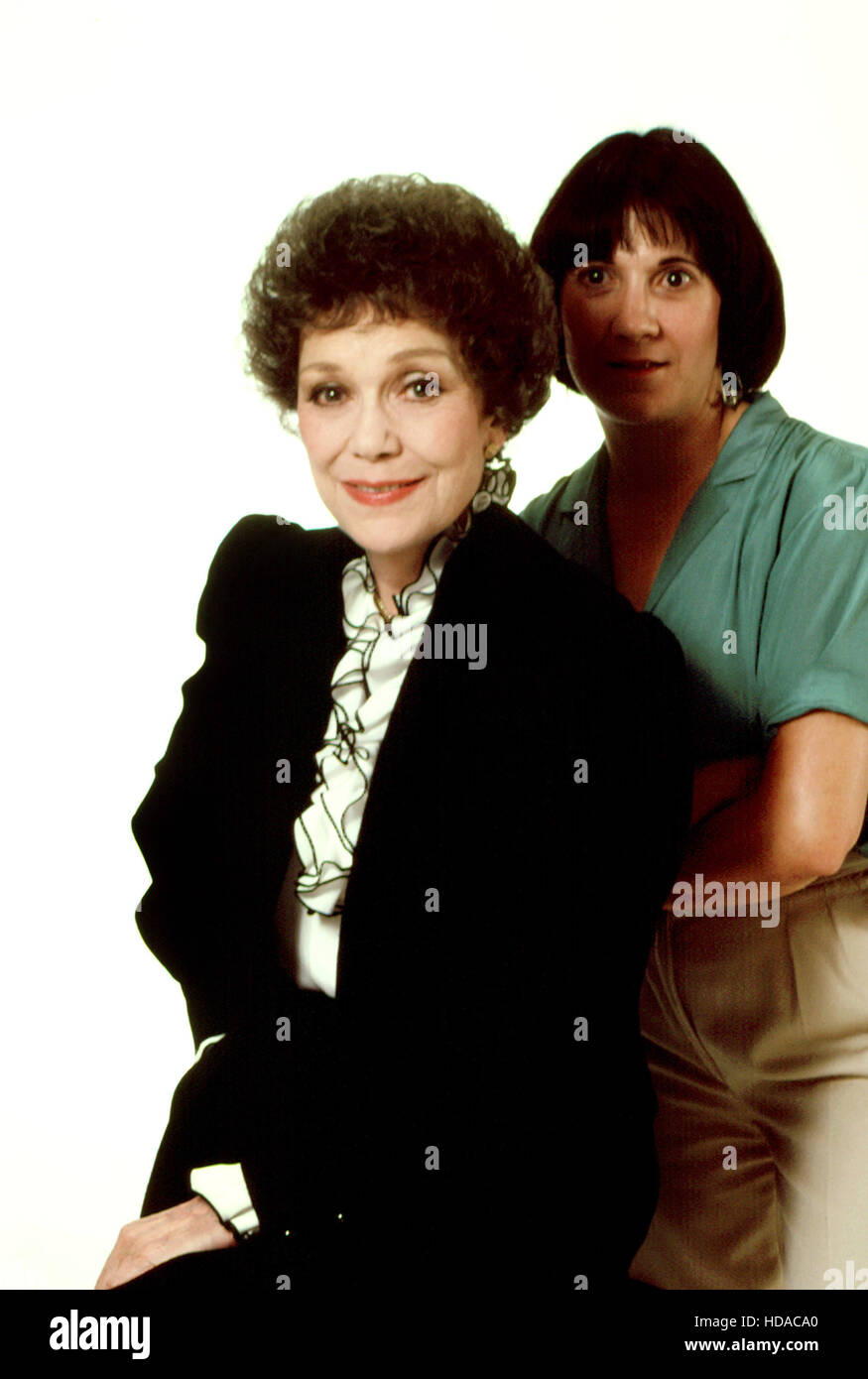 FALCON CREST, Jane Wyman (left), 1981-1990, photo: Robert Phillips ...