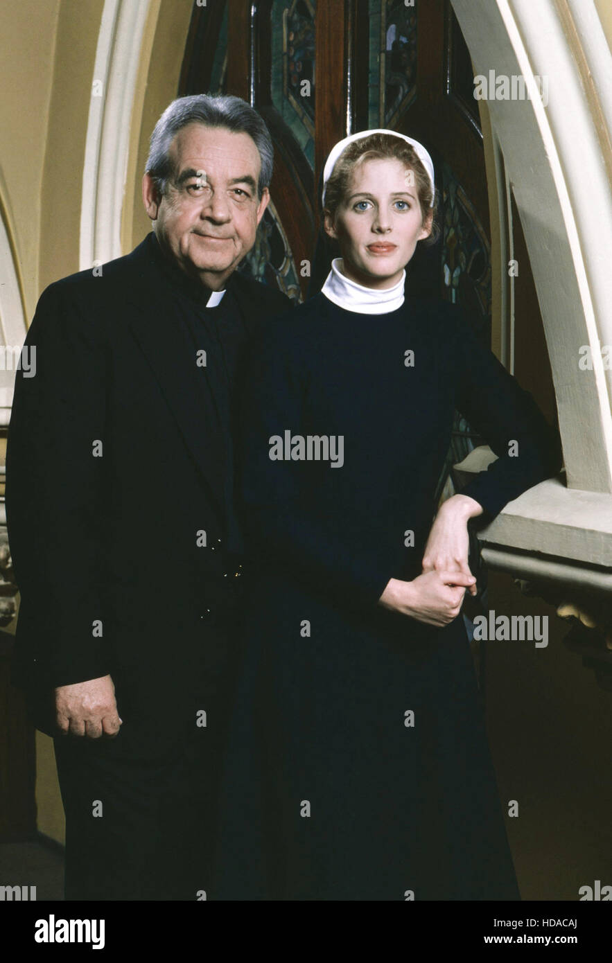 FATHER DOWLING MYSTERIES, from left: Tom Bosley, Tracy Nelson, 1987 ...