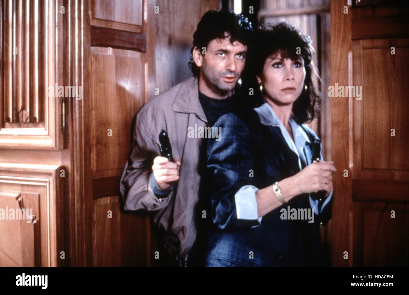 FATAL IMAGE, from left: Francois Dunoyer, Michelle Lee, 1990, © CBS ...