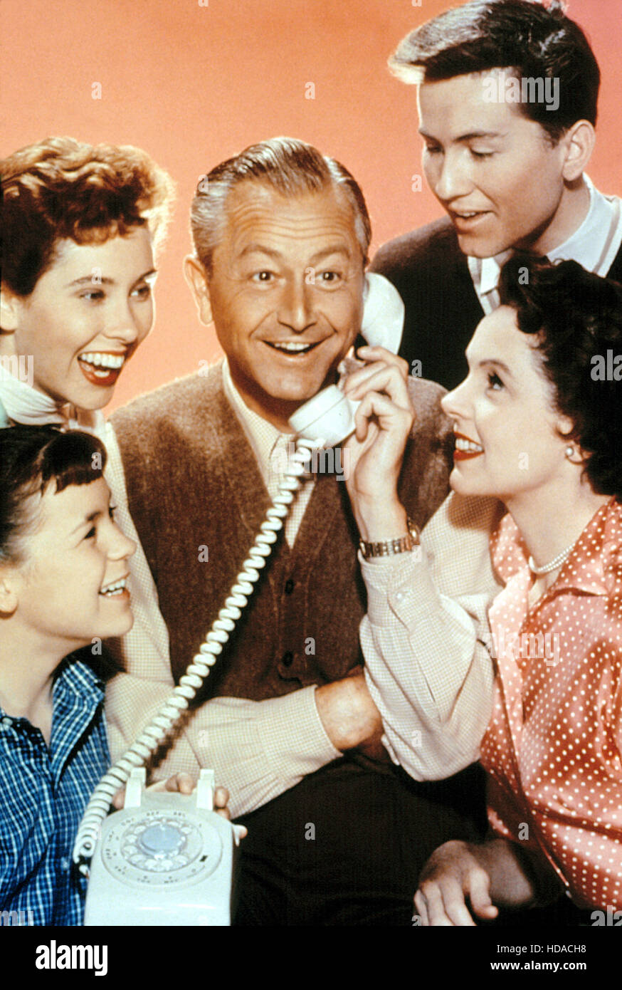 FATHER KNOWS BEST, Lauren Chapin, Elinor Donahue, Robert Young, Billy Gray, Jane Wyatt, 1954 ...