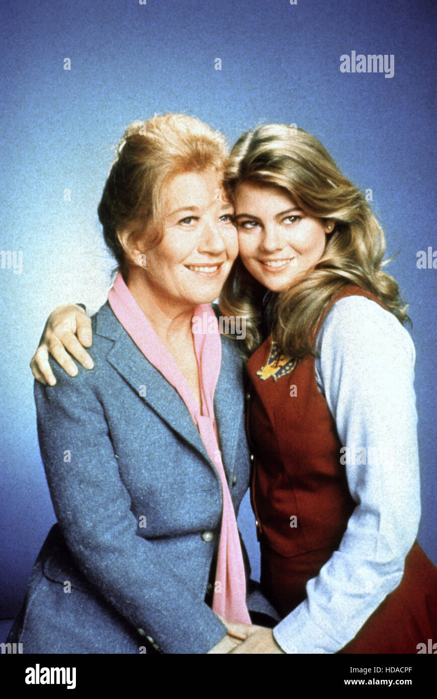 The Facts Of Life L R Charlotte Rae Lisa Whelchel 1979 88 Stock
