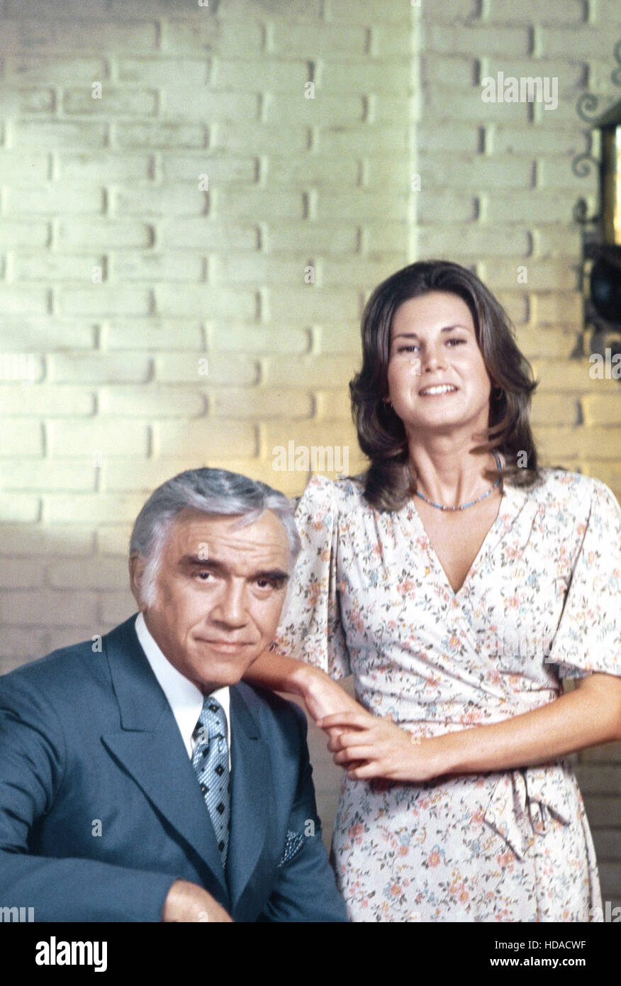 GRIFF, (from left): Lorne Greene, Patricia Stich, 1973-74 Stock Photo ...