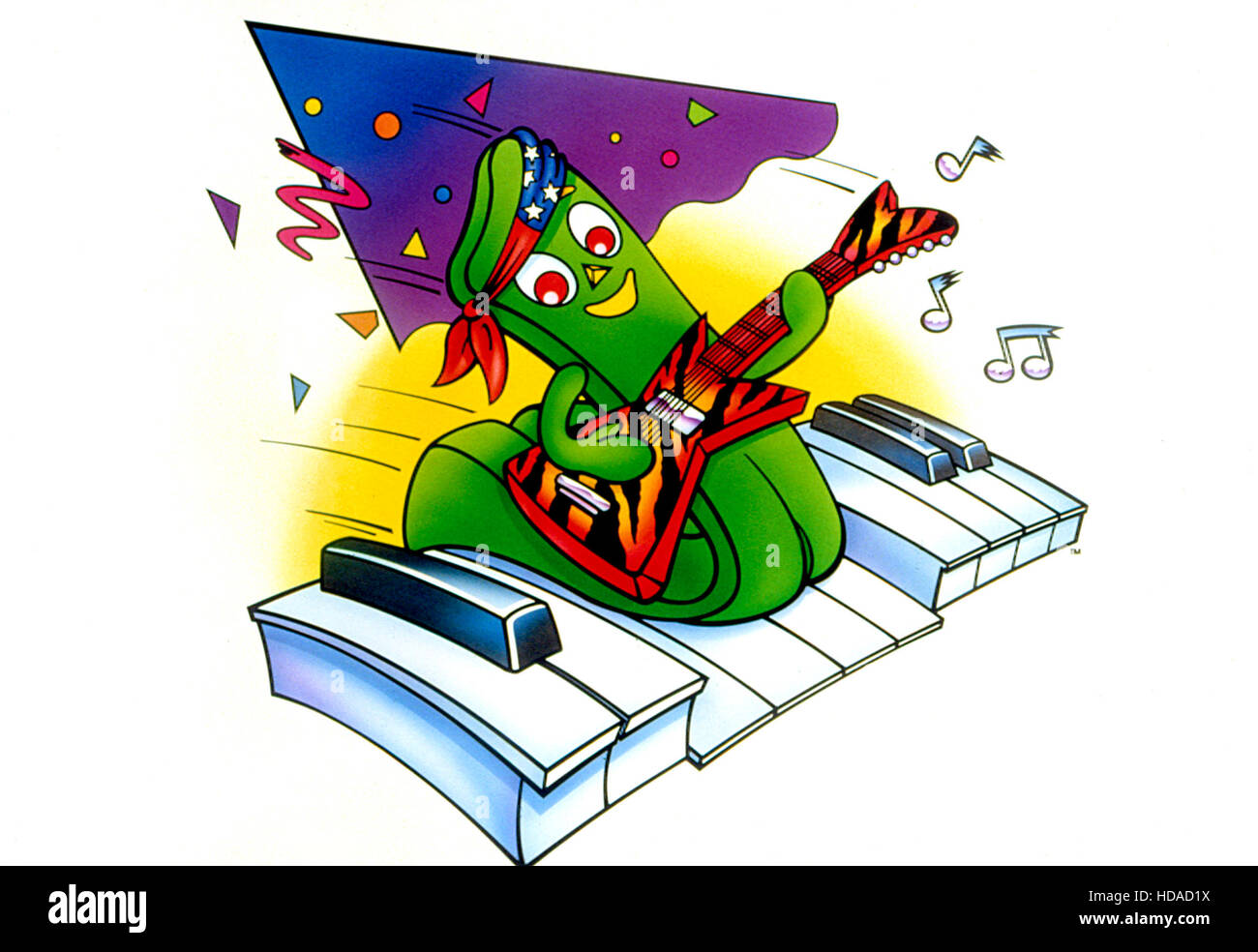 Gumby Adventures Gumby 1988 Stock Photo Alamy