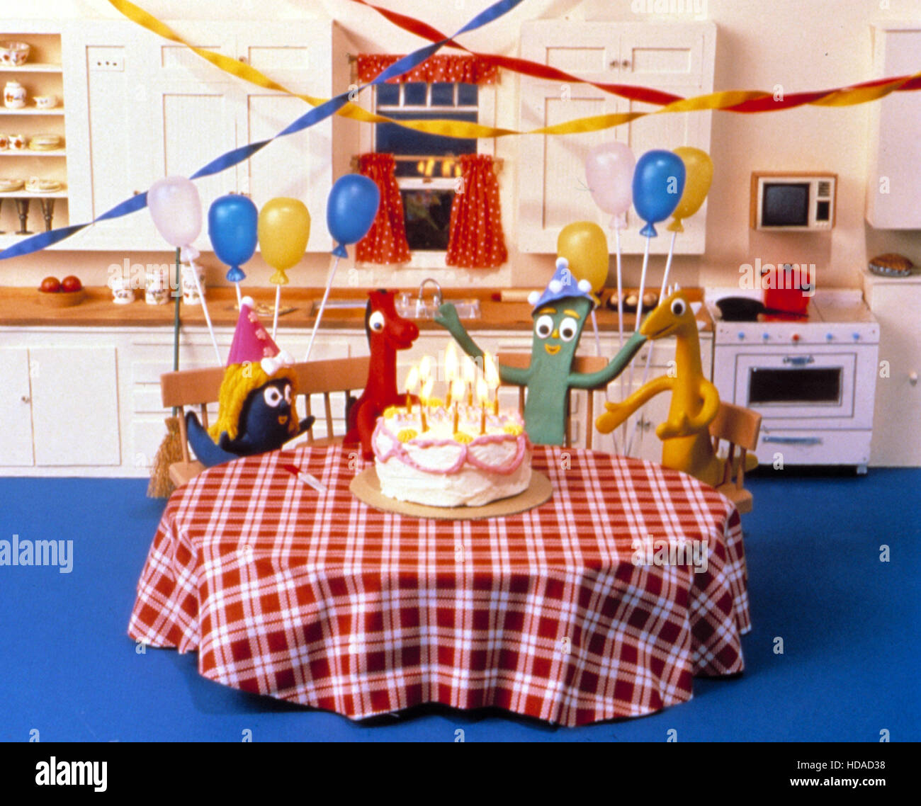 GUMBY, claymation, 1988 Stock Photo - Alamy