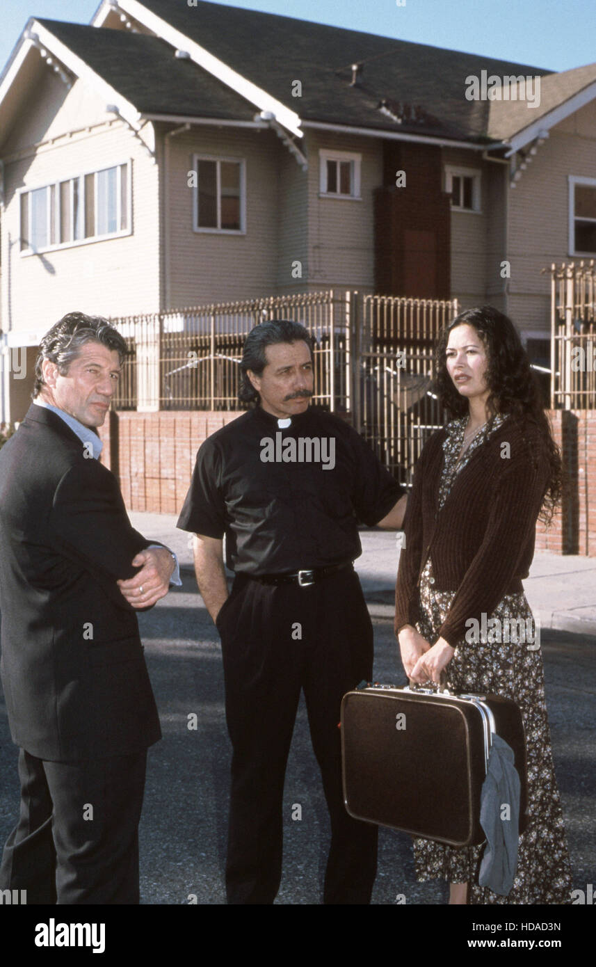 GUN, (from left): Fred Ward, Edward James Olmos, Agnela Alvarado ...