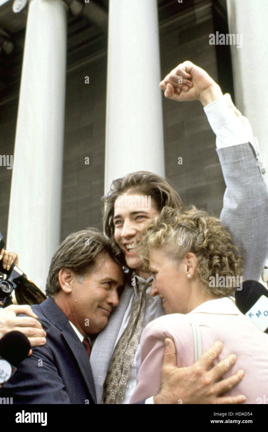 GUILTY UNTIL PROVEN INNOCENT, Martin Sheen, Brendan Fraser, Caroline ...