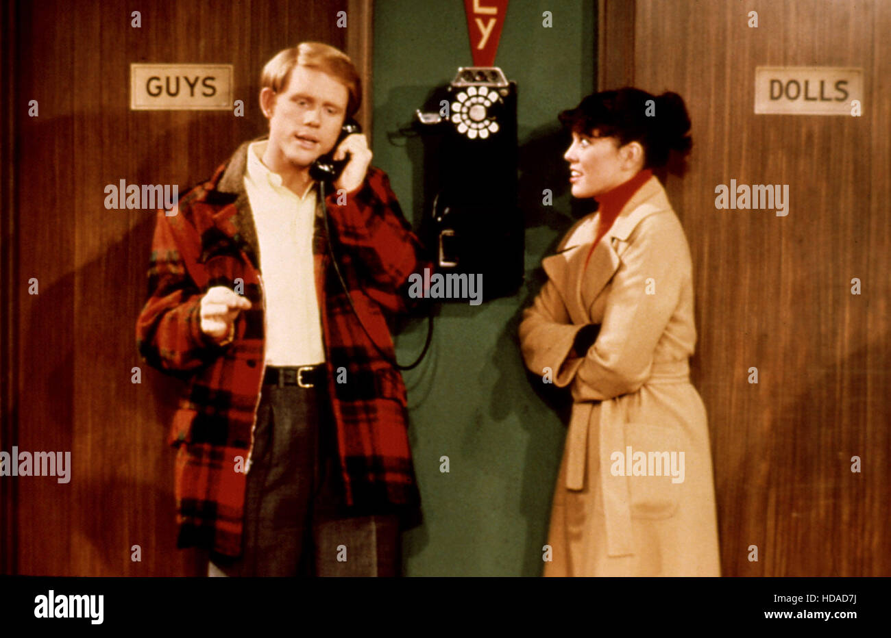 HAPPY DAYS, Ron Howard, Erin Moran, 1974-1984 Stock Photo - Alamy