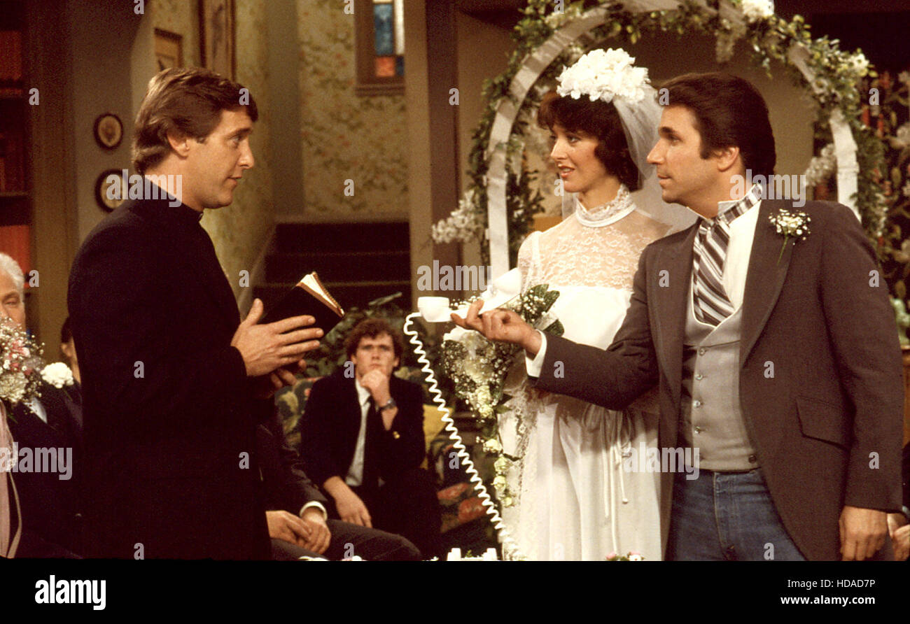 HAPPY DAYS, Lynda Goodfriend, Henry Winkler, 1974-1984 Stock Photo - Alamy