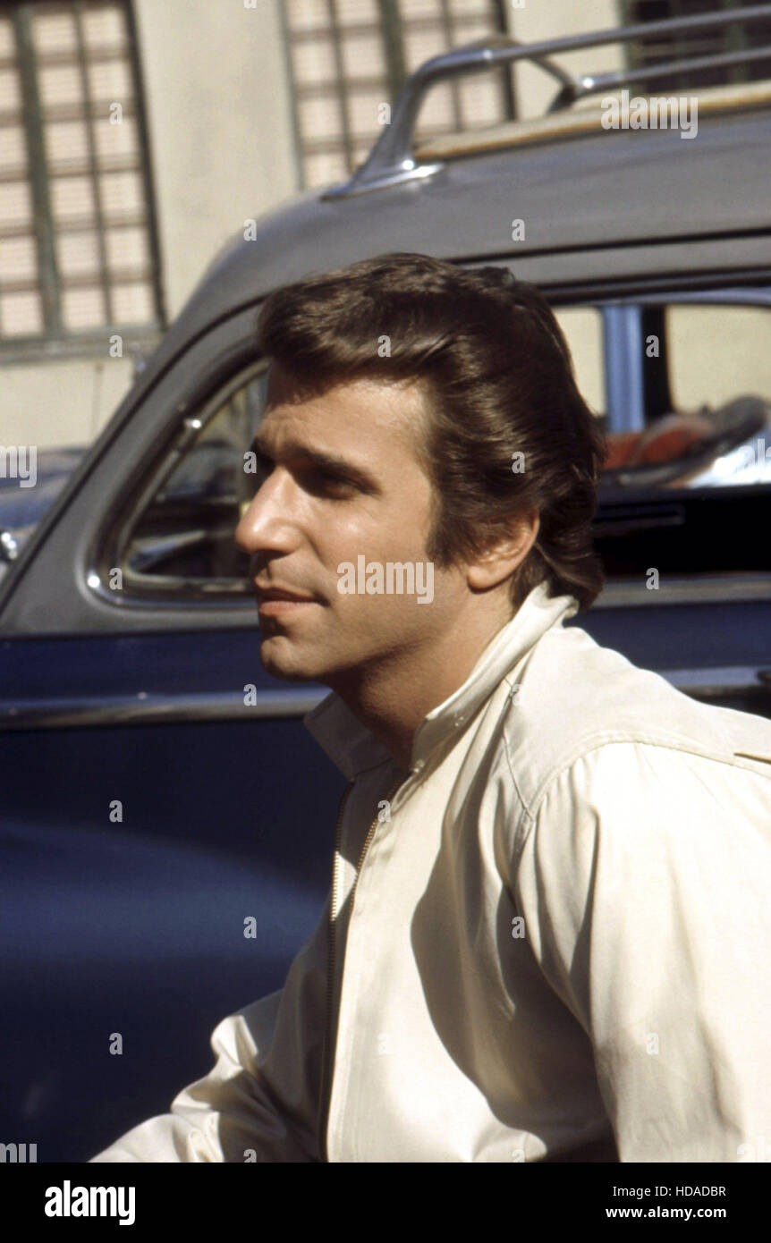 HAPPY DAYS, Henry Winkler, 1974-84 Stock Photo - Alamy