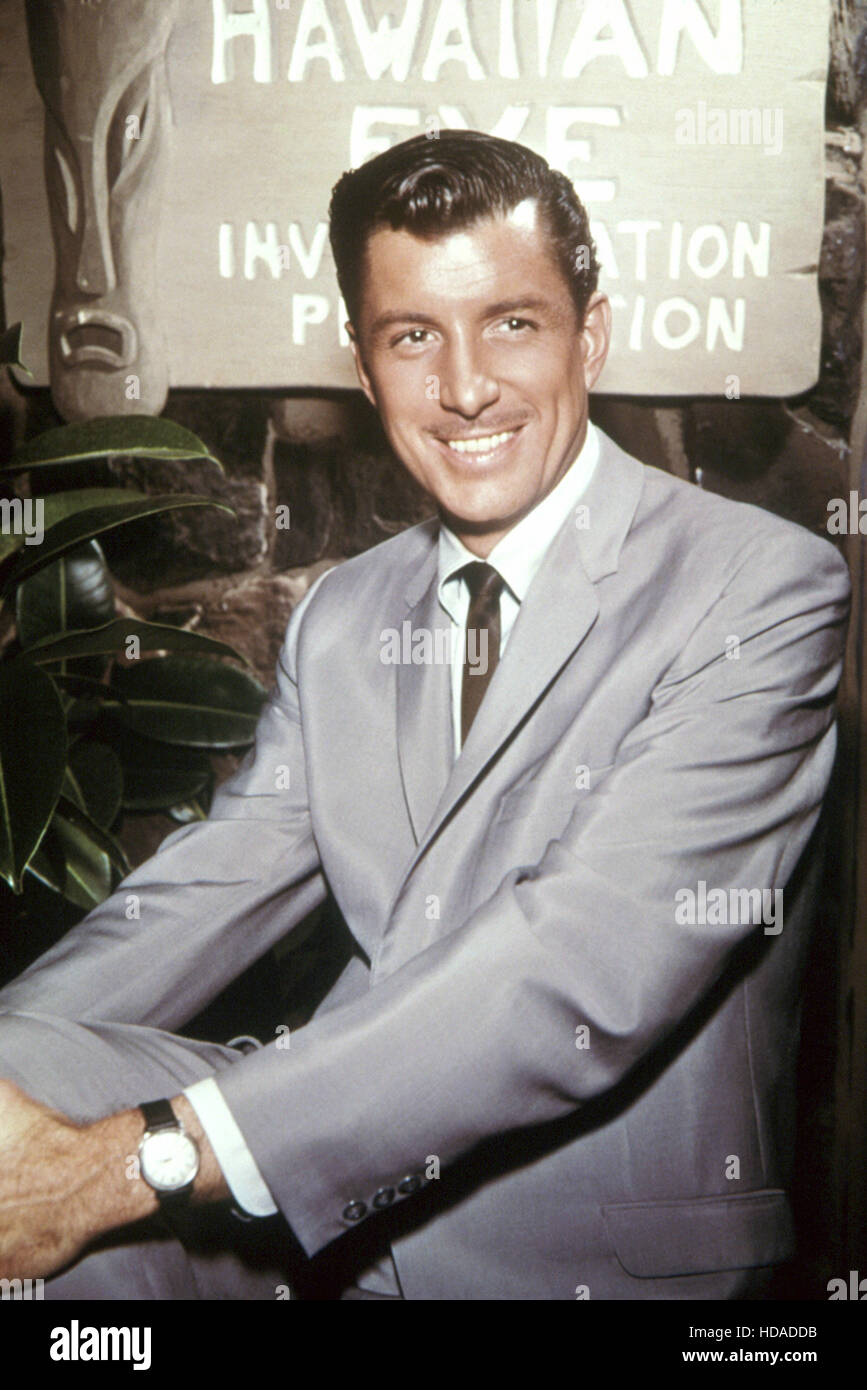 HAWAIIAN EYE, Anthony Eisley, 1959-63 Stock Photo - Alamy