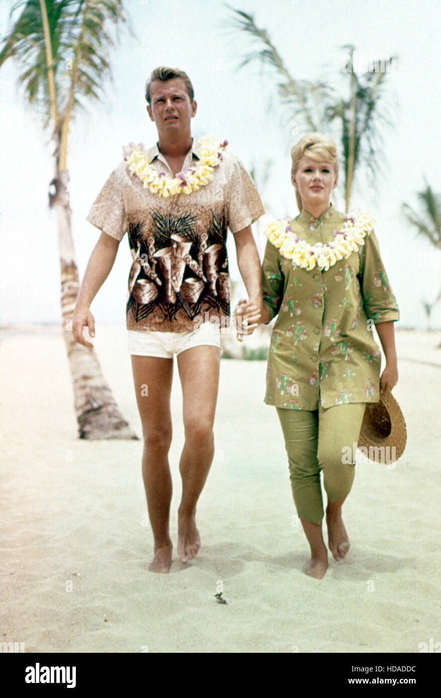 HAWAIIAN EYE, Troy Donahue, Connie Stevens, 1959-63 Stock Photo - Alamy
