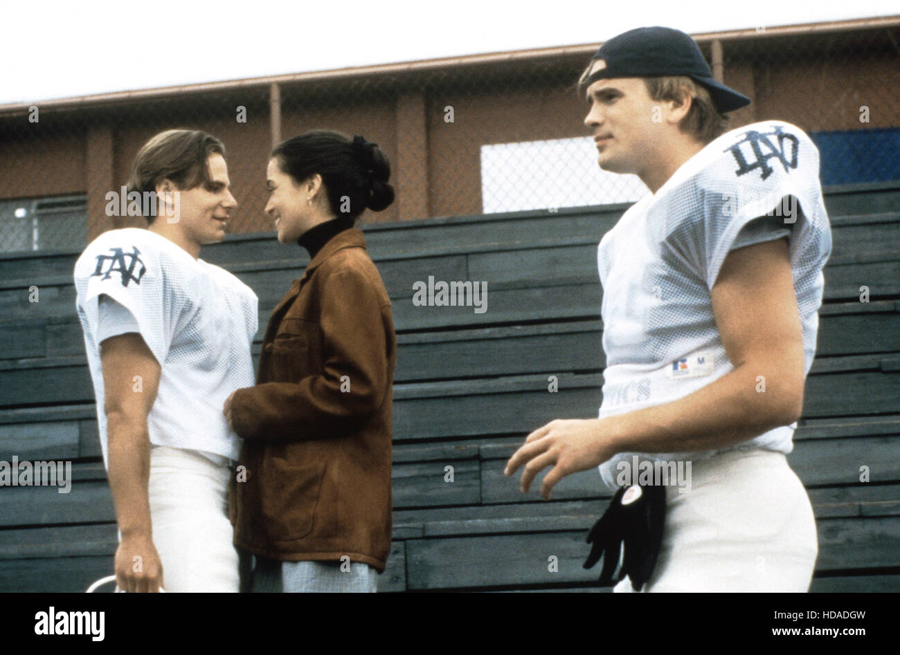 THE HALFBACK OF NOTRE DAME, (from left): Allen Cutler, Emmanuelle ...