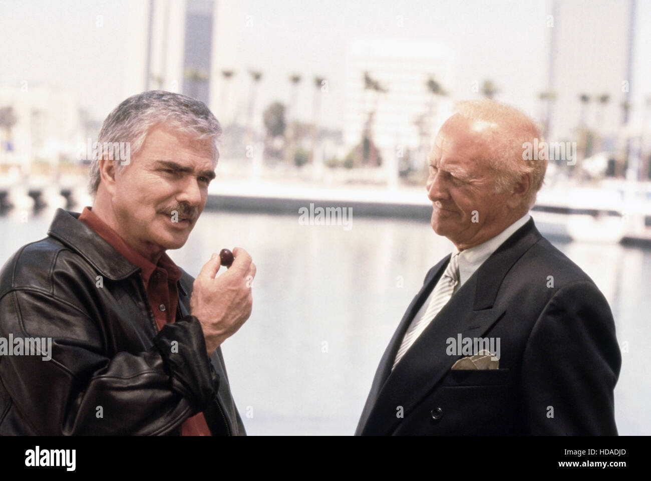 HARD TIME: THE PREMONITION, from left: Burt Reynolds, Robert Loggia ...