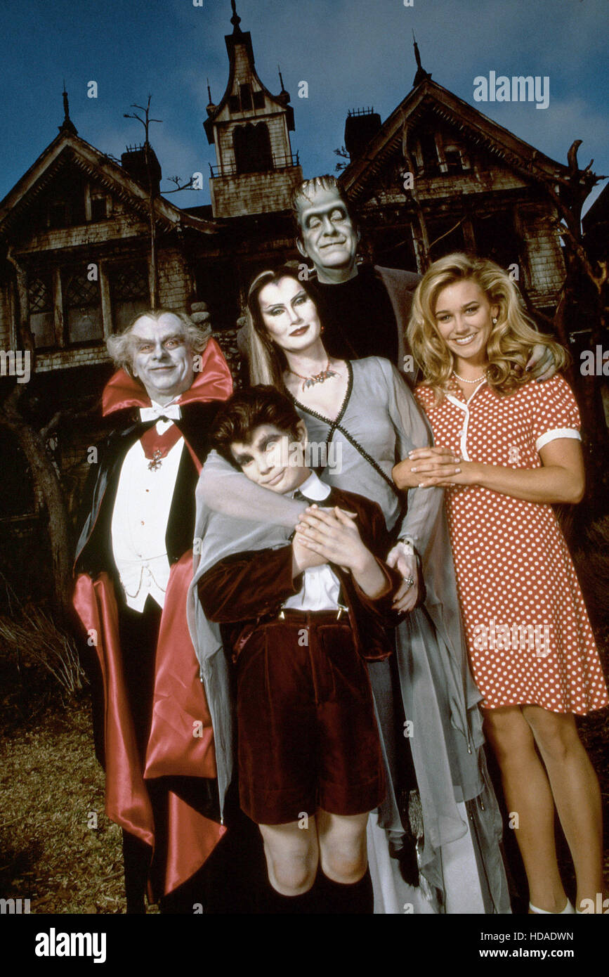 HERE COMES THE MUNSTERS, (from left): Robert Morse, Mathew Botuchis ...