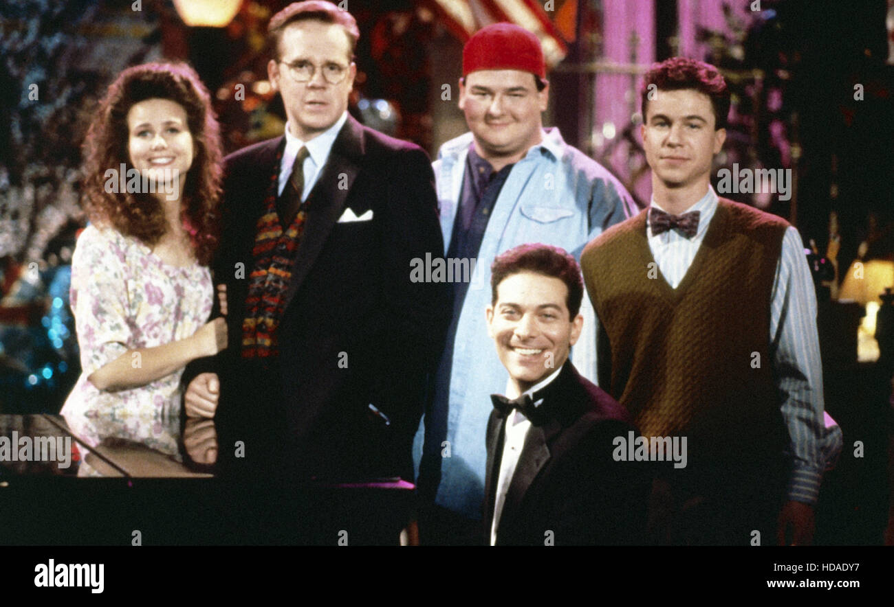 HERMAN'S HEAD, from left: Molly Hagan, Peter Mackenzie, Ken Hudson ...