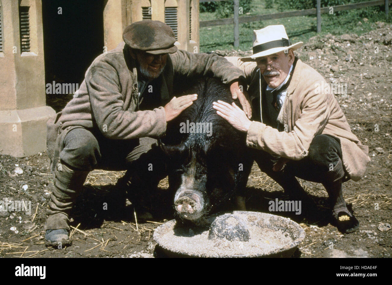 HEAVY WEATHER, (from left): Bryan Pringle, Peter O'Toole, 1995. © BBC ...
