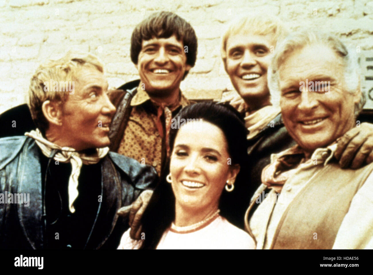 THE HIGH CHAPARRAL, Cameron Mitchell, Henry Darrow, Linda Cristal, Mark ...
