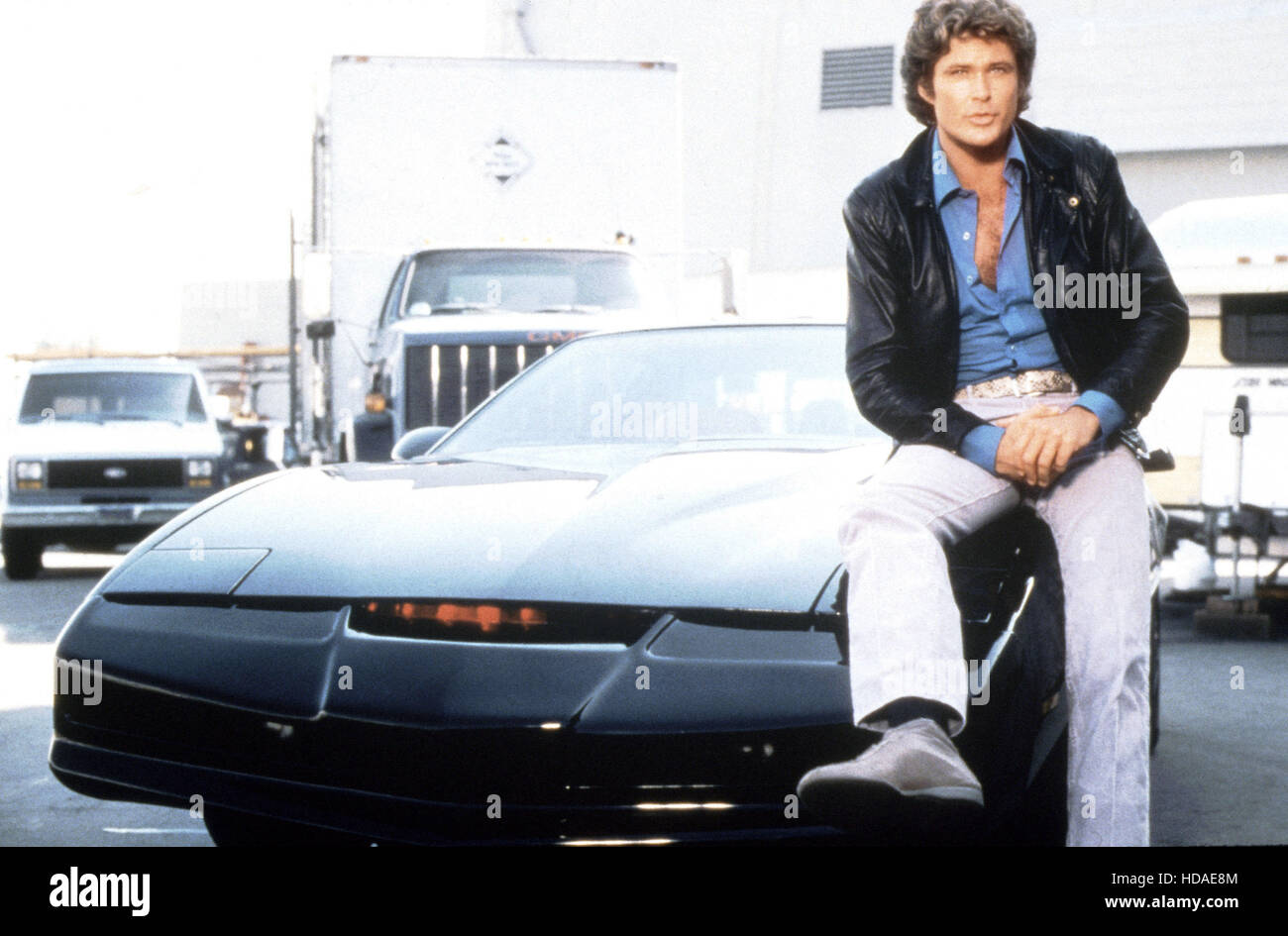 KNIGHT RIDER, K.I.T.T., David Hasselhoff, 1982-86, © Universal TV ...