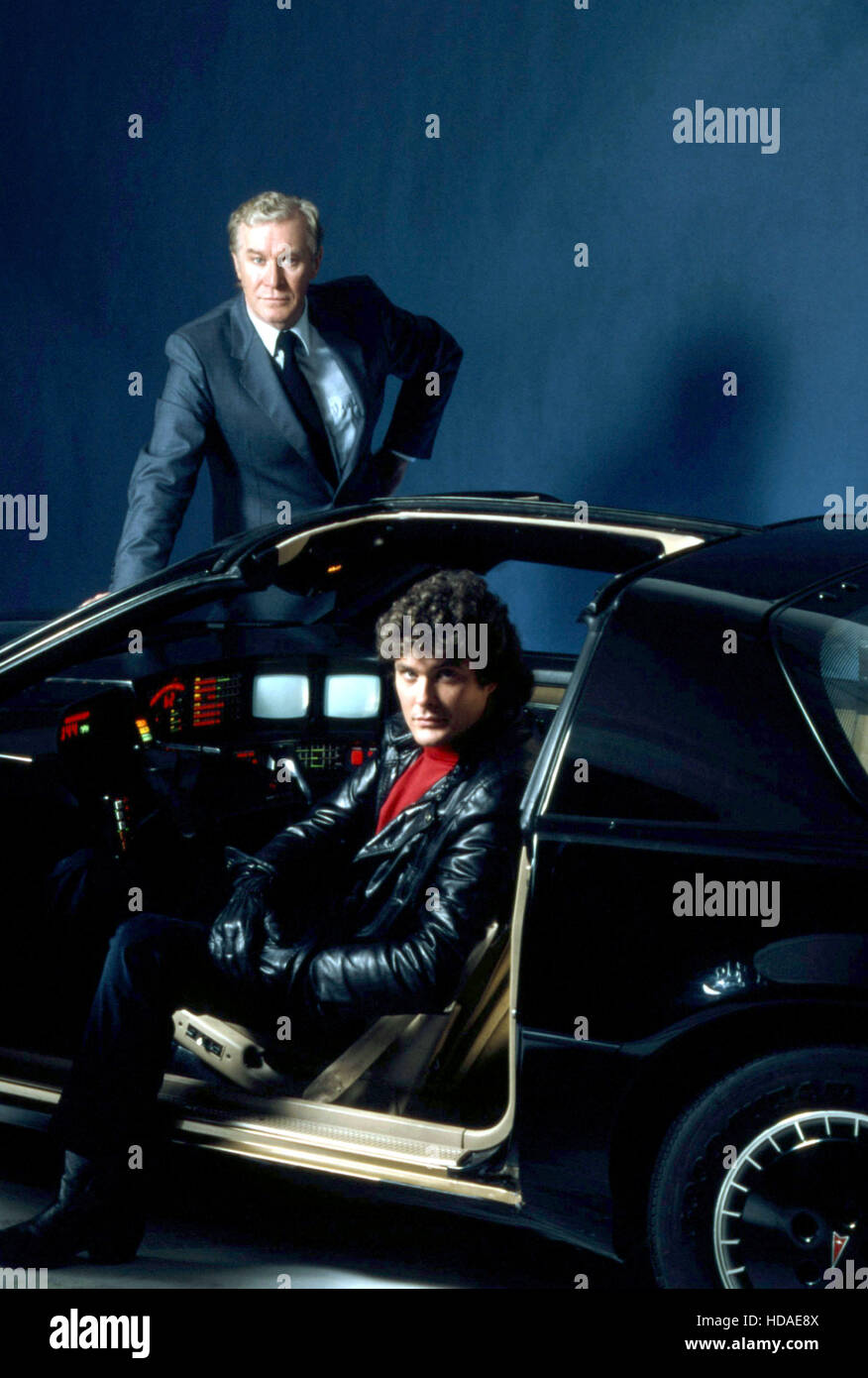 KNIGHT RIDER, Edward Mulhare, David Hasselhoff, (Season 1), 1982-86 ...