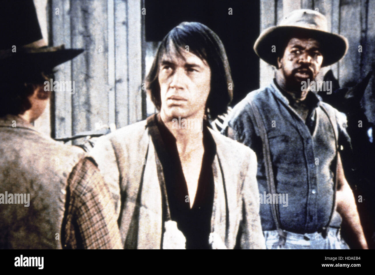 KUNG FU, (from left): Tim McIntire (back to camera), David Carradine ...