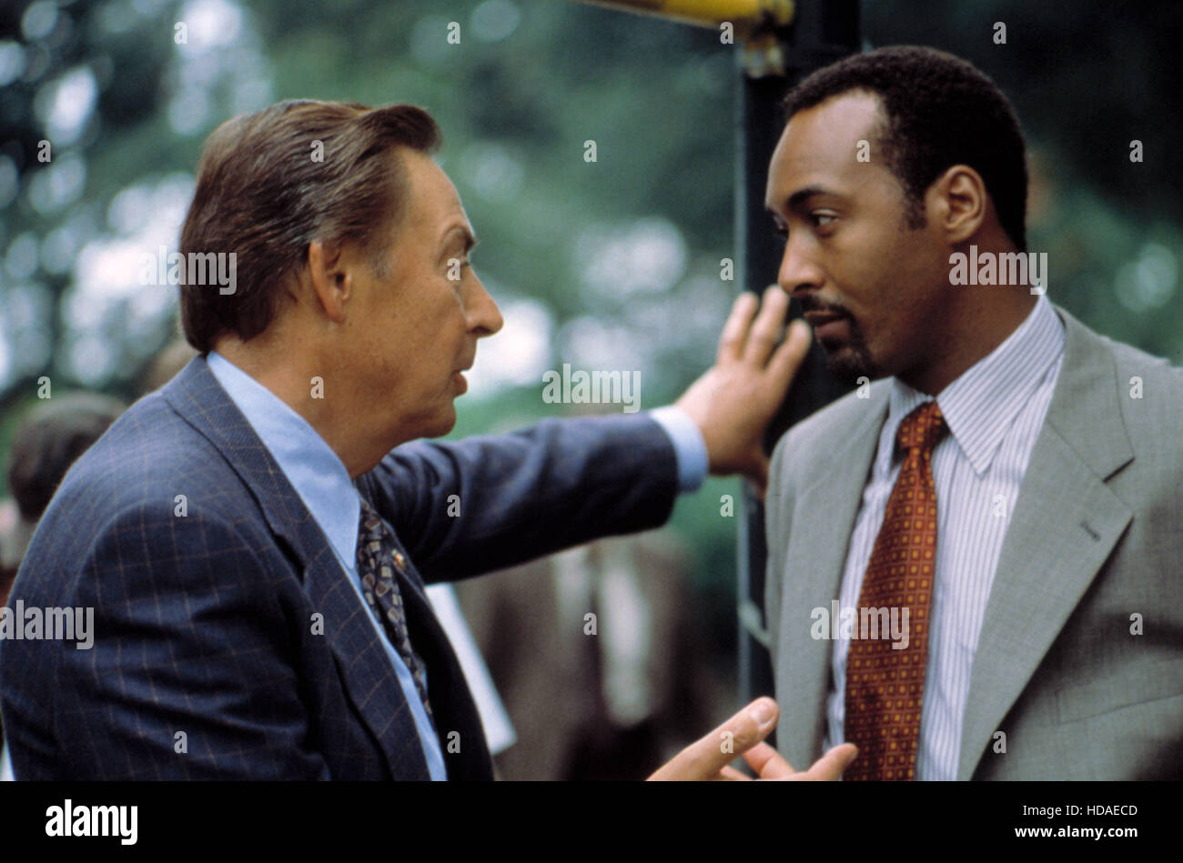 LAW AND ORDER, Jesse Martin, Jerry Orbach, Season 10 Ep. 'Merger', 1990 ...