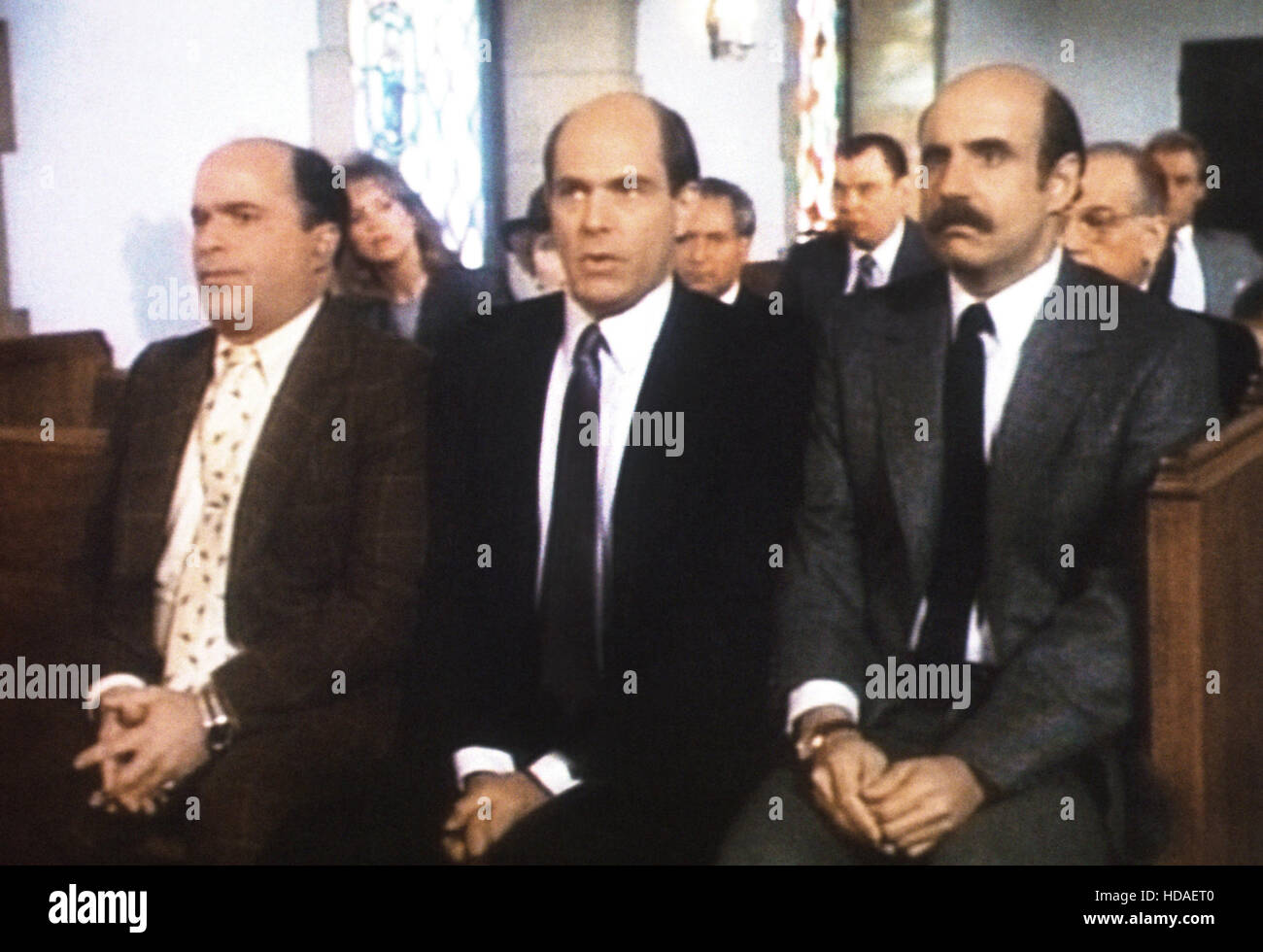L.A. LAW, (from left): Jeff Silverman, Alan Rachins, Jeffrey Tambor ...