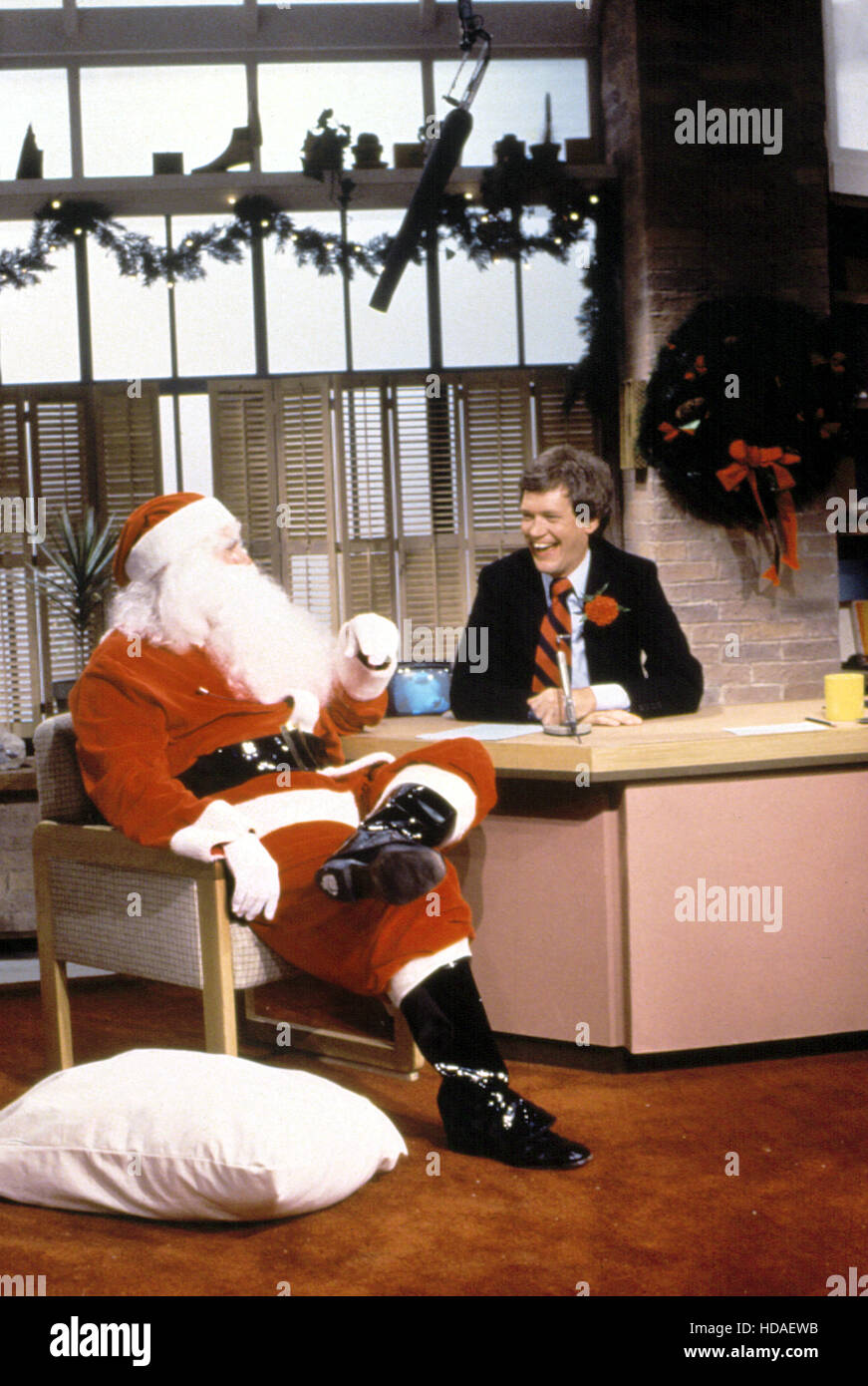 LATE NIGHT WITH DAVID LETTERMAN, Santa Claus, David Letterman, 1982-93 ...