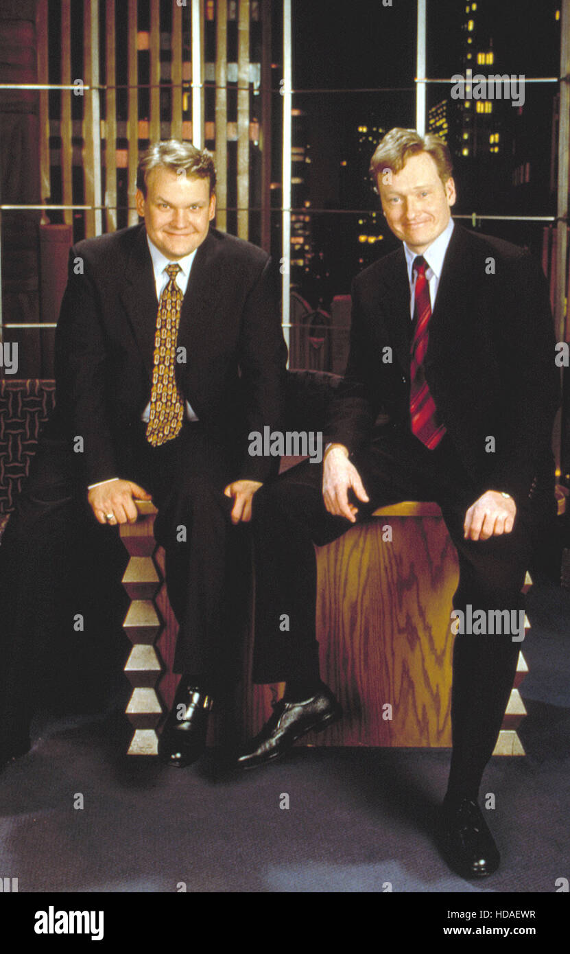 LATE NIGHT WITH CONAN O'BRIEN, Andy Richter, Conan O'Brien, 1993-2009 ...