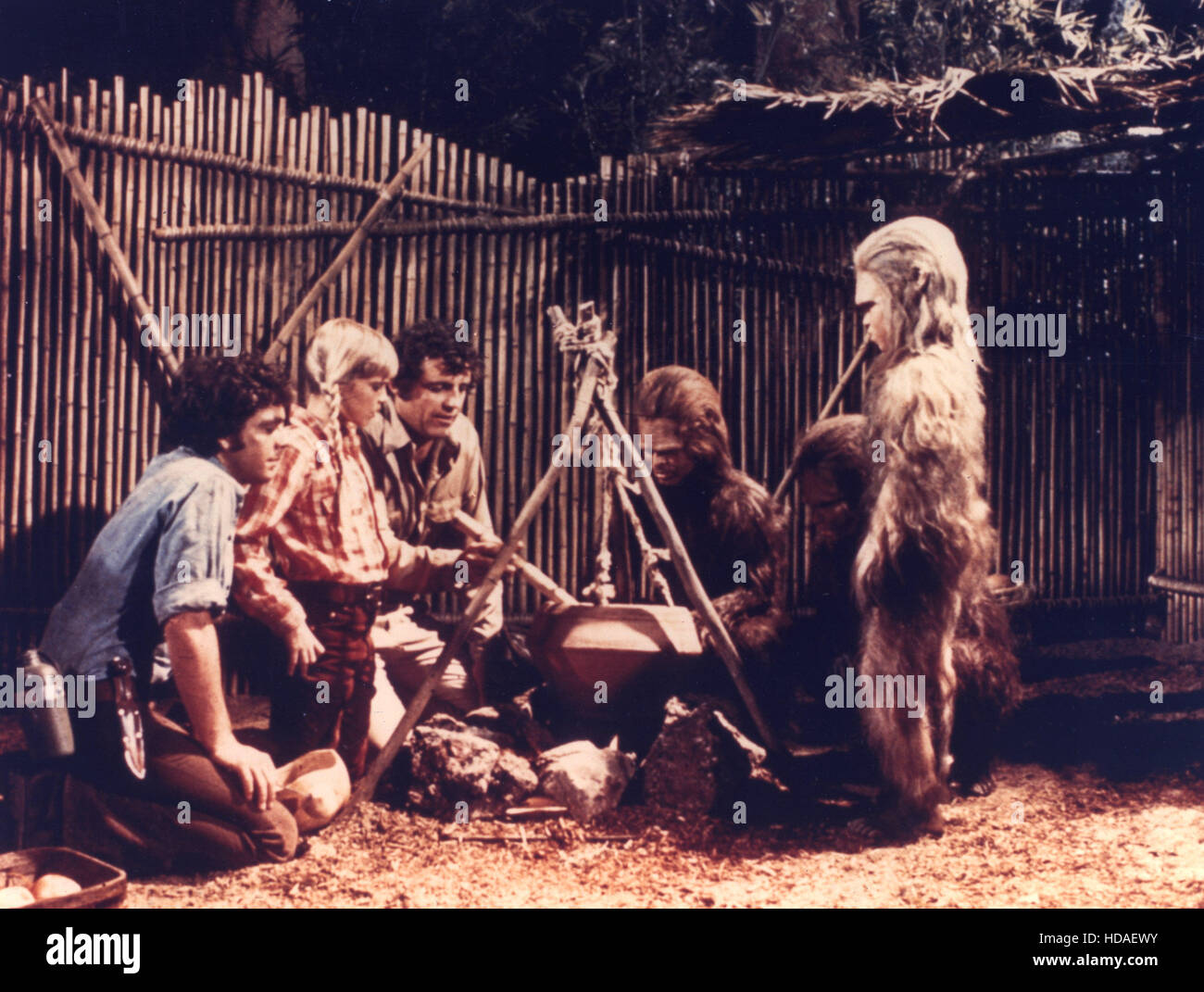 LAND OF THE LOST, Wesley Eure, Spencer Milligan, Kathy Coleman, 1974 ...