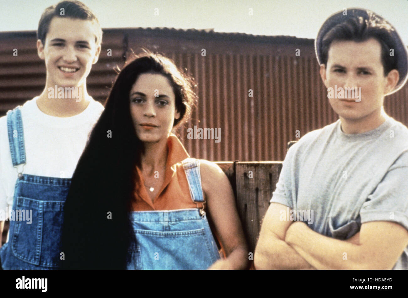 THE LAST PROSTITUTE, from left: Wil Wheaton, Sonia Braga, David Kaufman, 1991, © Lifetime ...