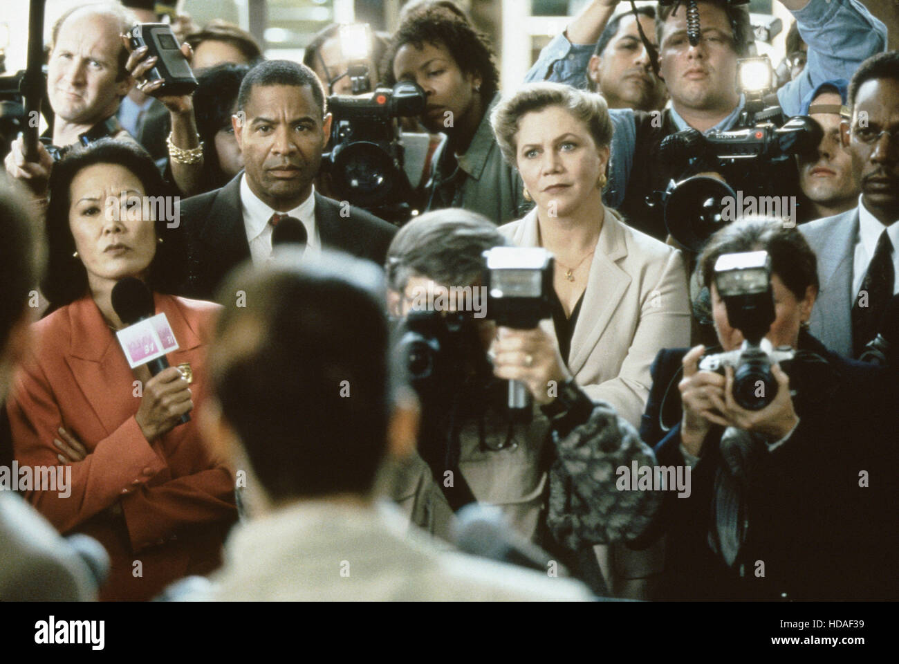 LEGALESE, Tyrees Allen (center, left), Kathleen Turner (center, right ...