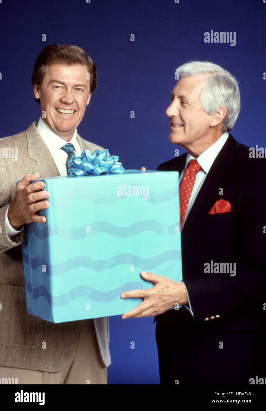 LET'S MAKE A DEAL, Bob Hilton, Monty Hall, 1990-91, © Dick Clark ...
