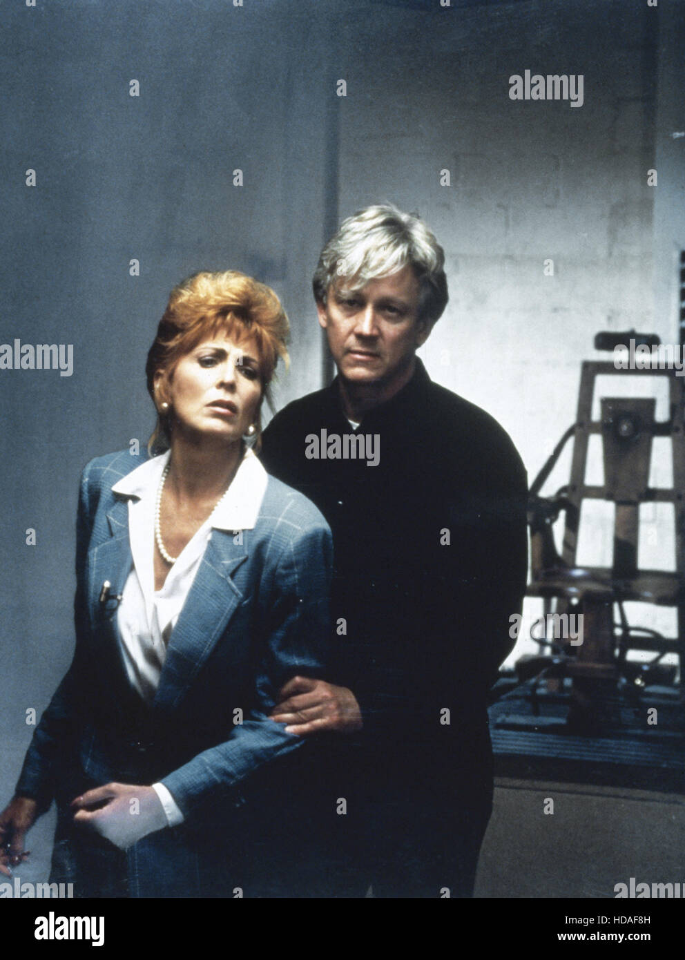 LIVE! FROM DEATH ROW, from left: Joanna Cassidy, Bruce Davison, 1992 ...
