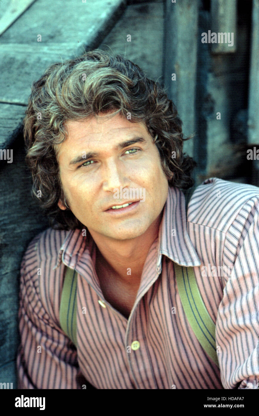 LITTLE HOUSE ON THE PRAIRIE, Michael Landon (Season 1), 1974-83 Stock Photo - Alamy