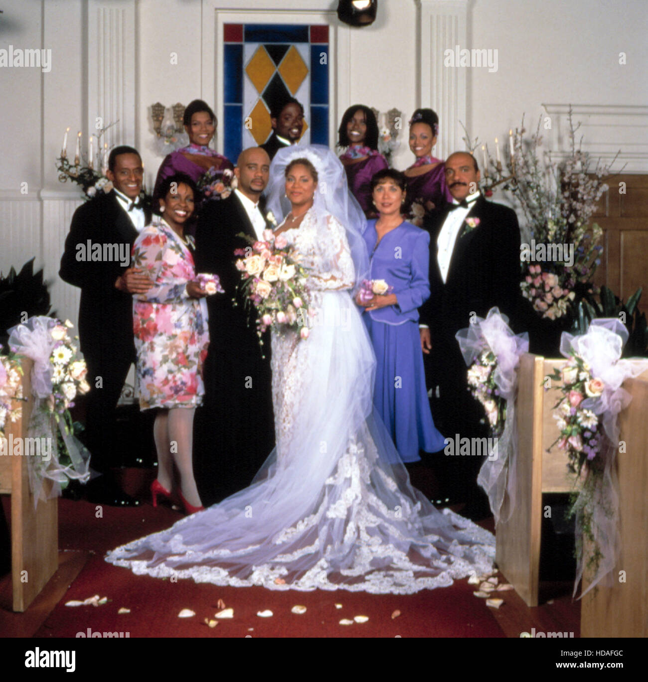 LIVING SINGLE, Antonio Fargas, Gladys Knight, Queen Latifah, John ...