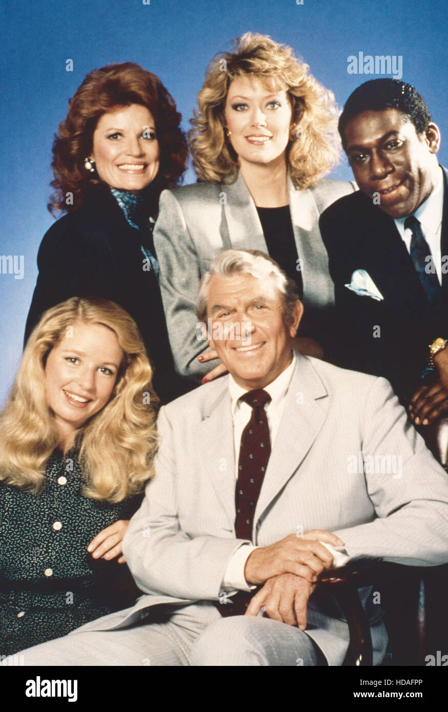 MATLOCK, front from left: Kari Lizer, Andy Griffith, rear from left ... MATLOCK, front from left: Kari Lizer, Andy Griffith, rear from left ...