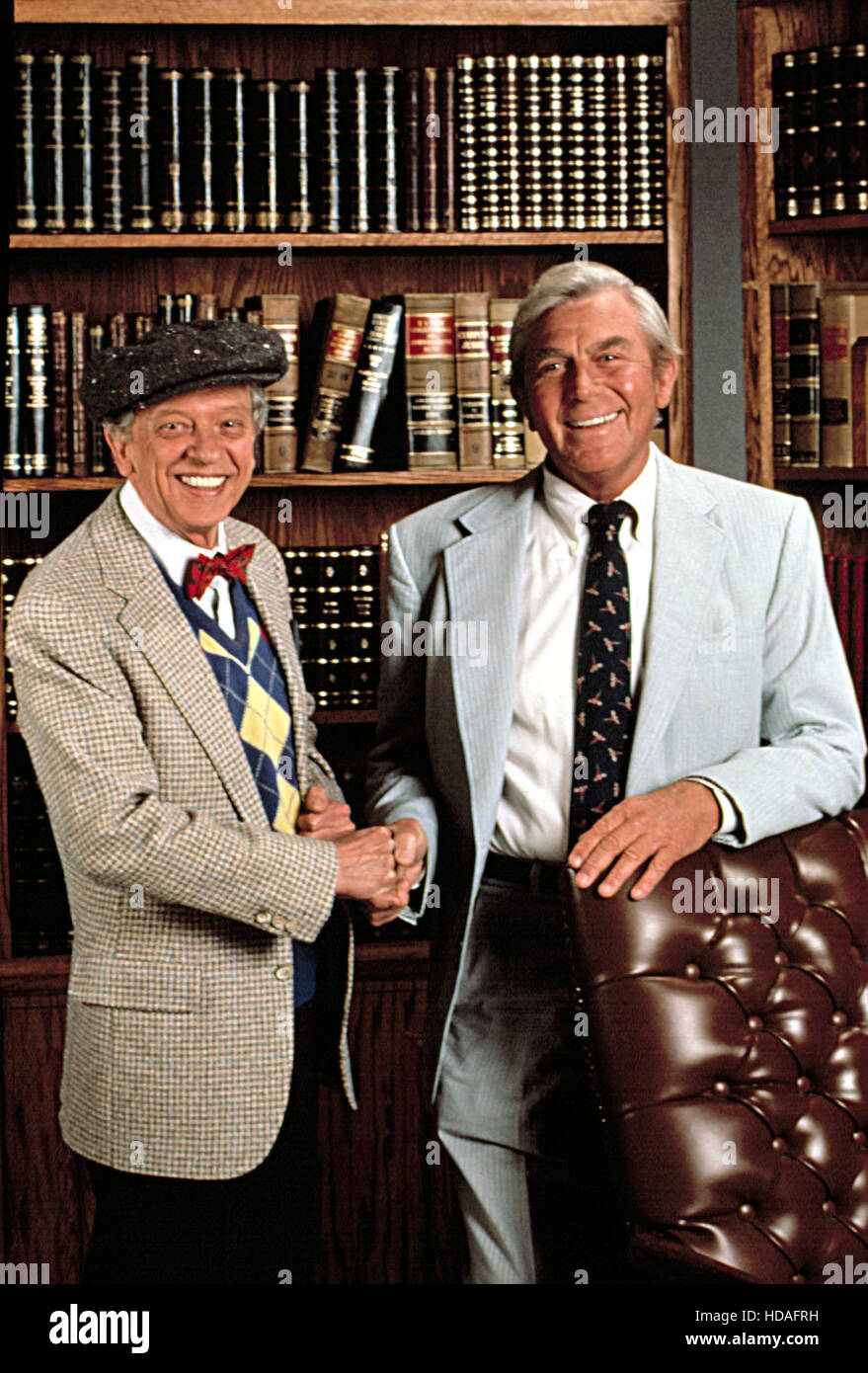 MATLOCK, Don Knotts, Andy Griffith, 1985-96, (c)Viacom Productions Inc ...